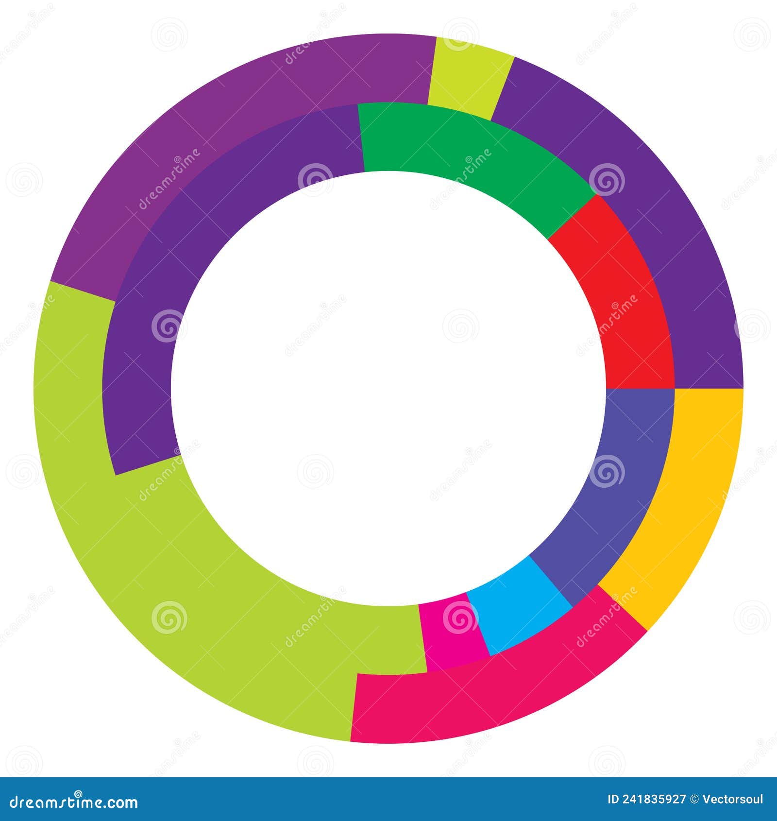 Abstract Circle Graphic. Geometric Circle, Ring Design Element Stock ...