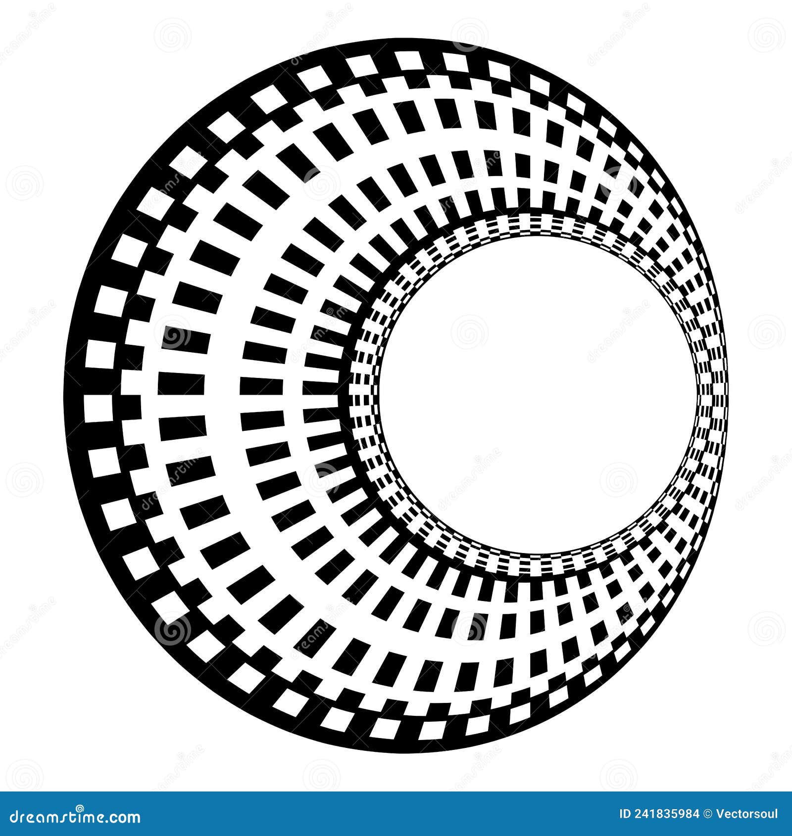 Abstract Circle Graphic. Geometric Circle, Ring Design Element Stock ...