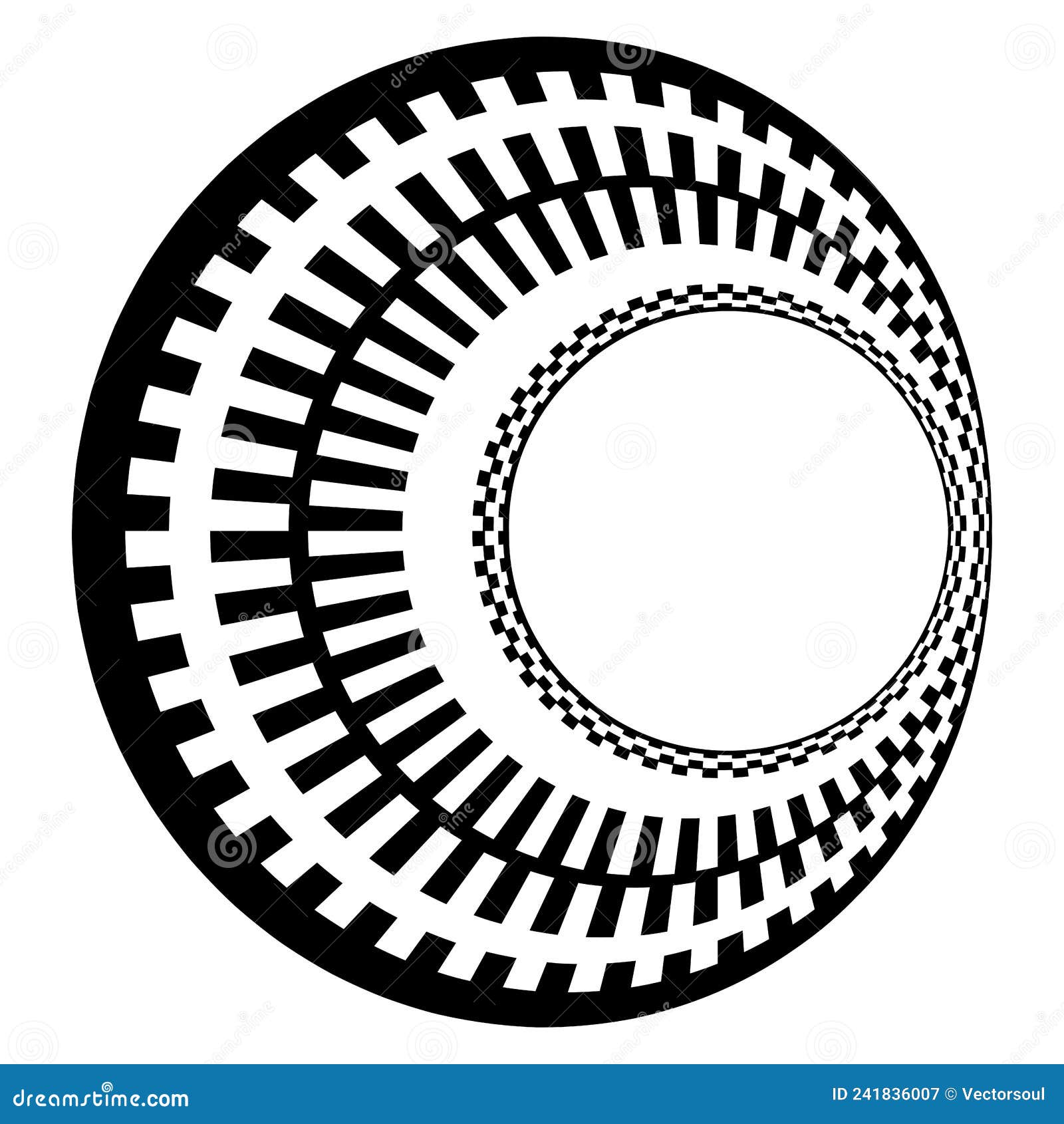 Abstract Circle Graphic. Geometric Circle, Ring Design Element Stock ...