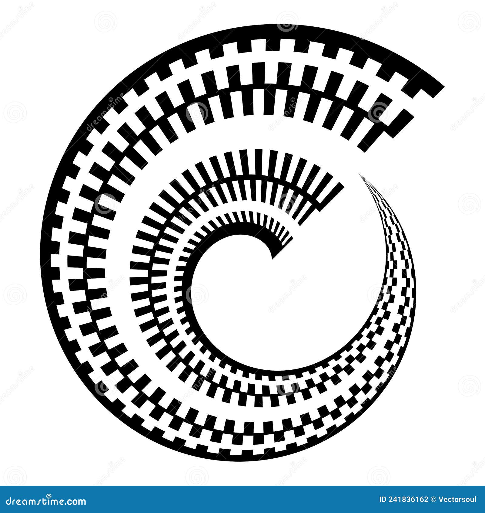 Abstract Circle Graphic. Geometric Circle, Ring Design Element Stock ...