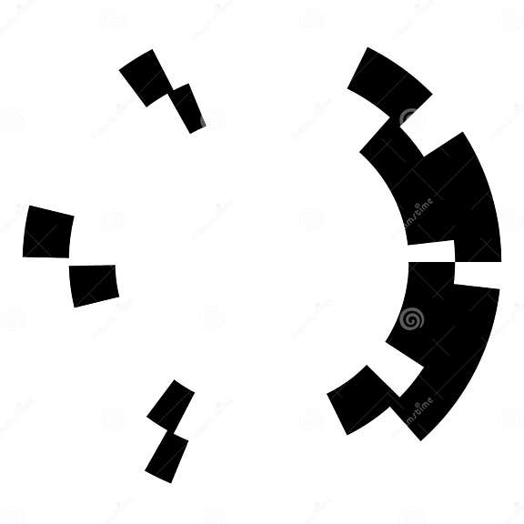 Abstract Circle Graphic. Geometric Circle, Ring Design Element Stock ...