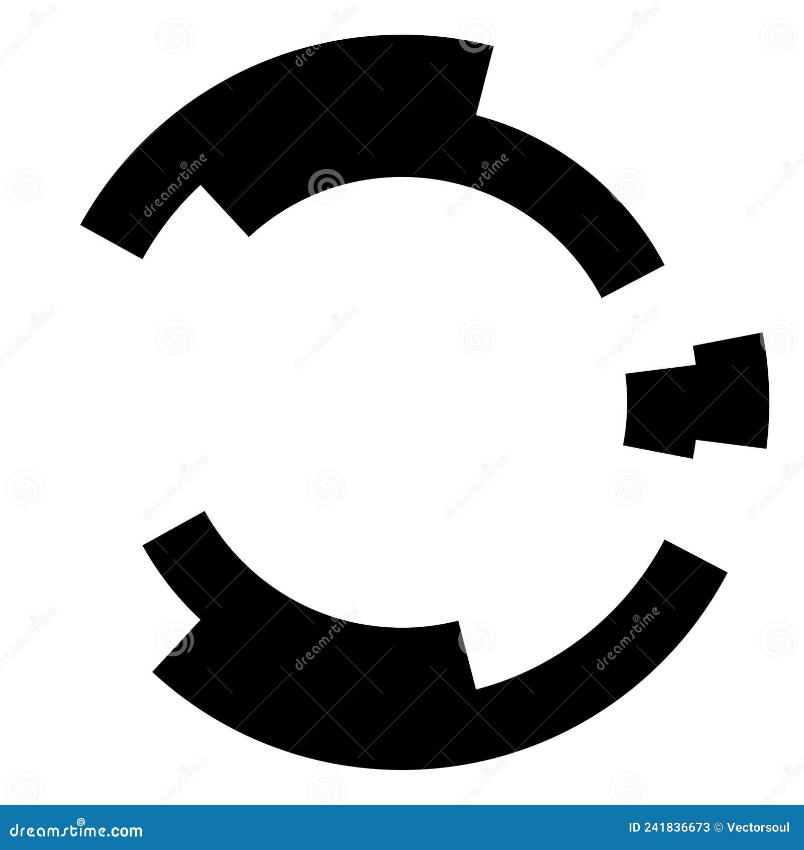 Abstract Circle Graphic. Geometric Circle, Ring Design Element Stock ...