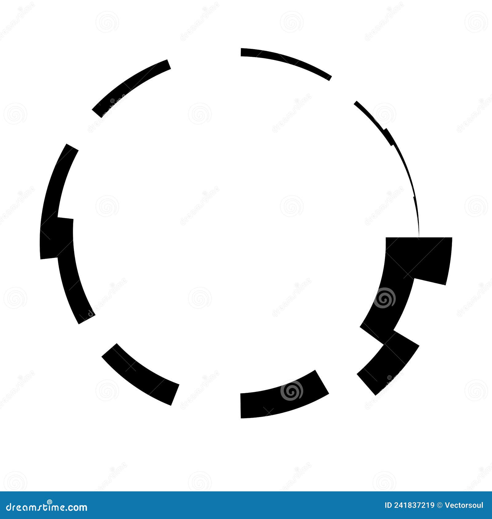 Abstract Circle Graphic. Geometric Circle, Ring Design Element Stock ...