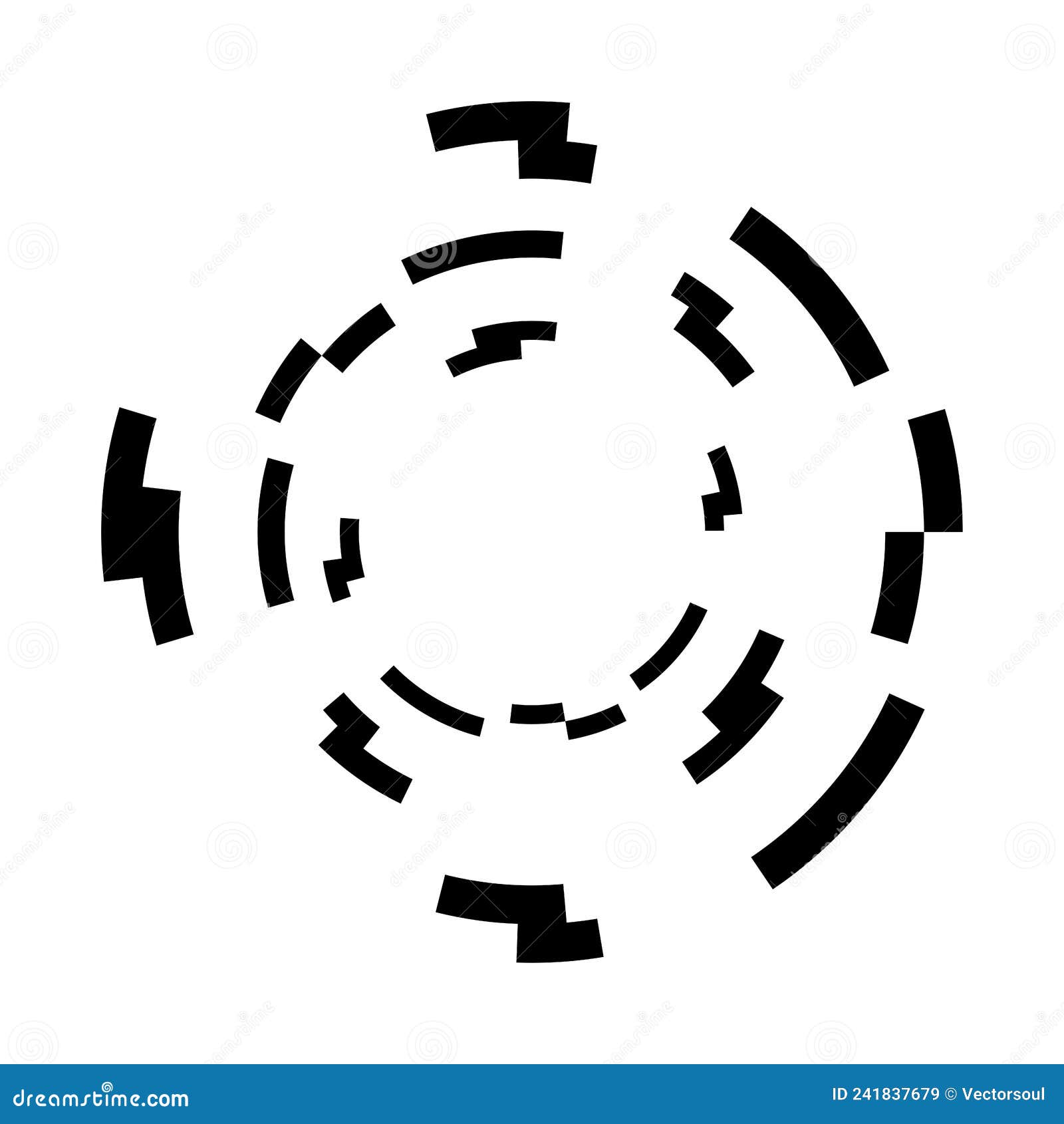 Abstract Circle Graphic. Geometric Circle, Ring Design Element Stock ...