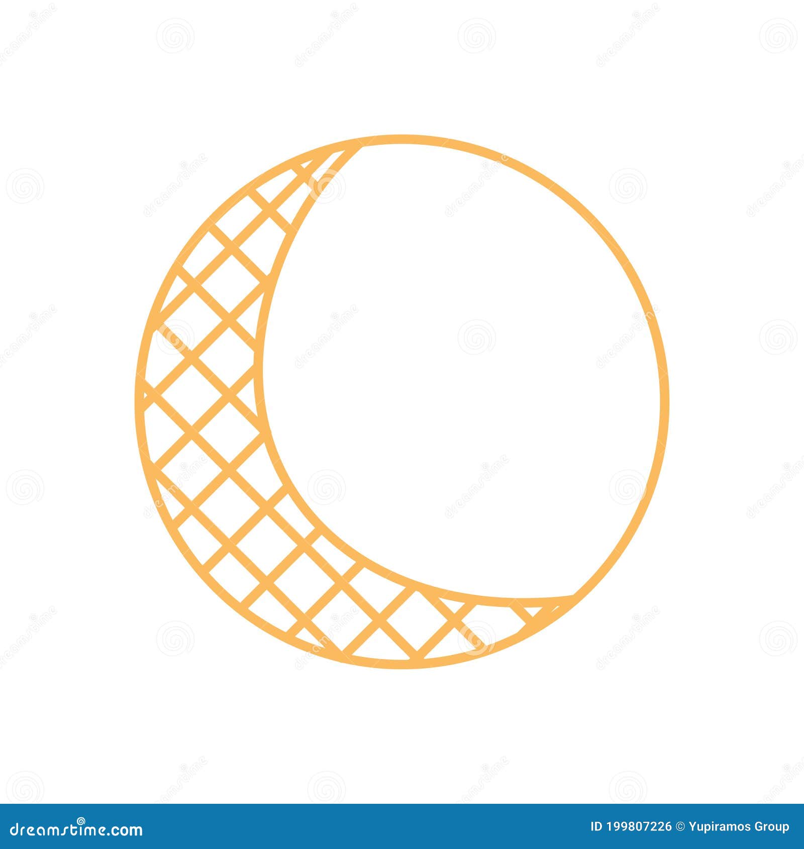 Abstract Circle Grid Element Decoration Line Design Stock Vector ...