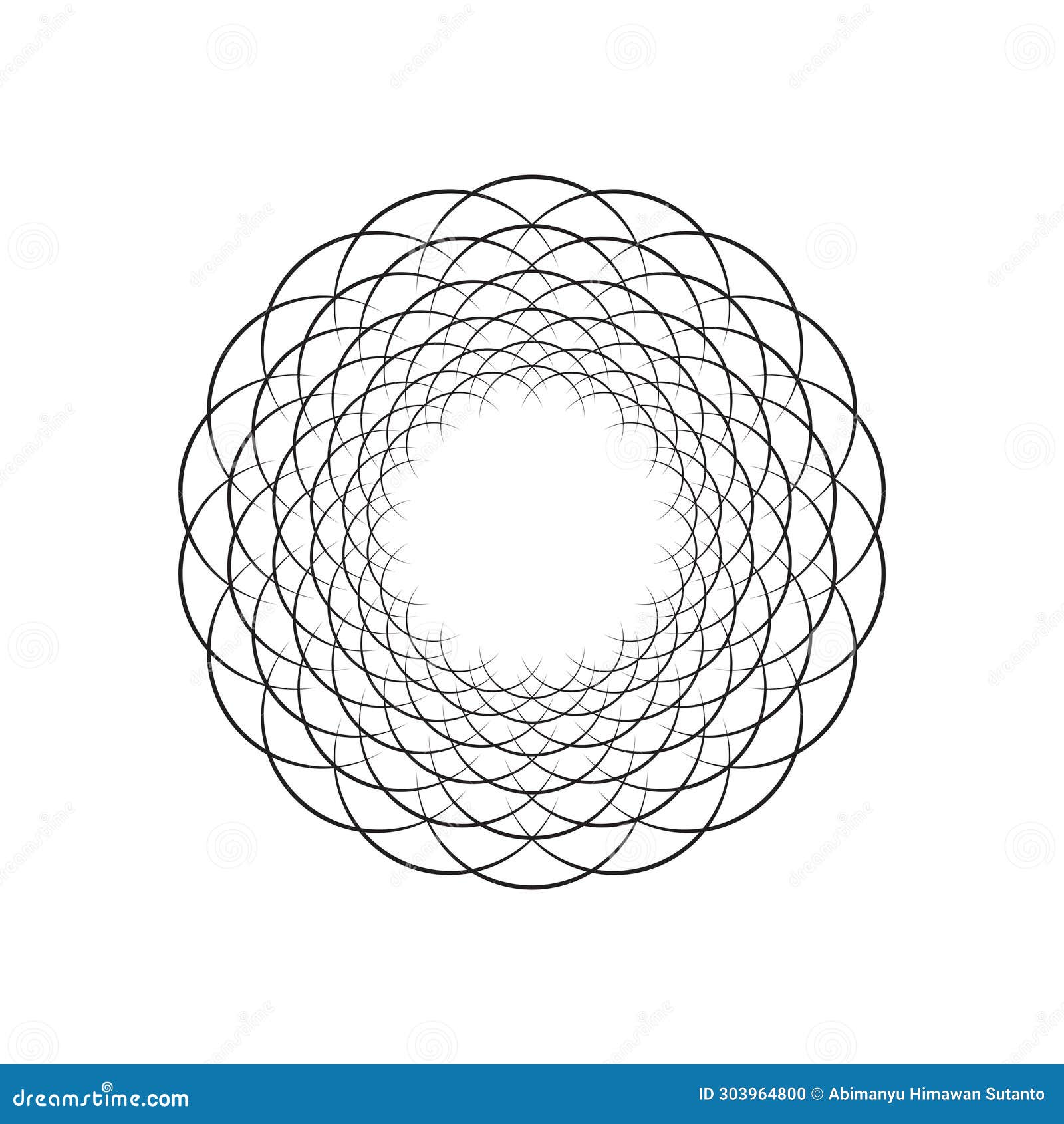 Abstract Circle Icon Vector Stock Illustration - Illustration of circle ...