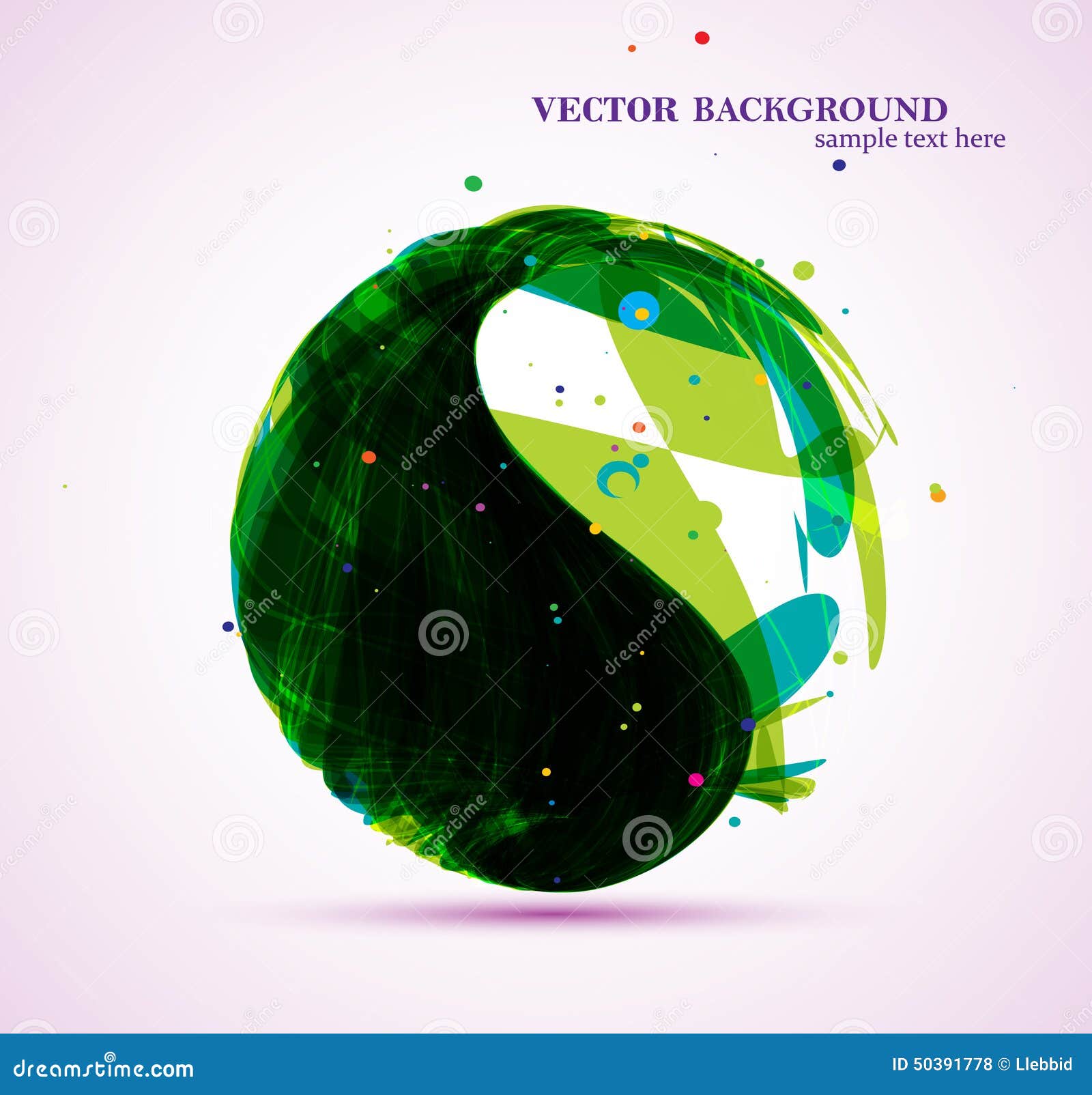 Abstract Circle Illustration Stock Vector - Illustration of blur ...