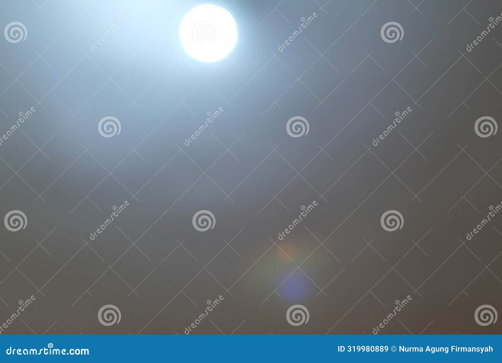 Abstract Circle of Light from a Night Flashlight on a White Wall, Copy ...