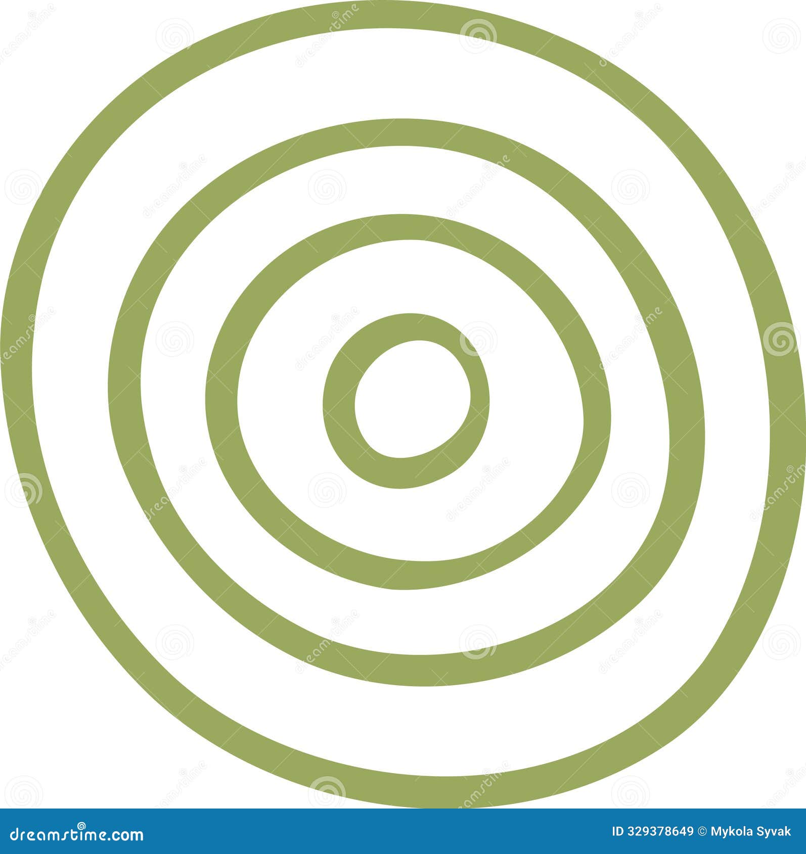 Abstract Circle Line Doodle Stock Illustration - Illustration of ...