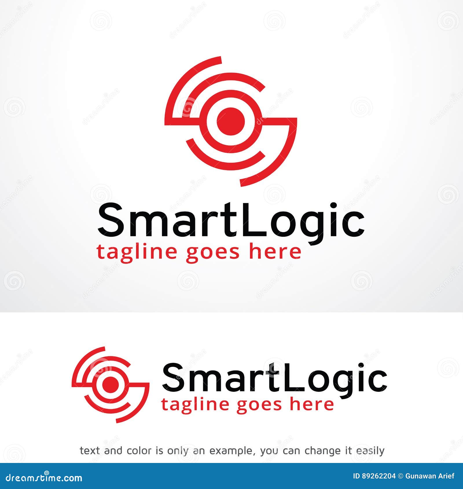 Abstract Circle Logic Logo Template Design Vector, Emblem, Design ...