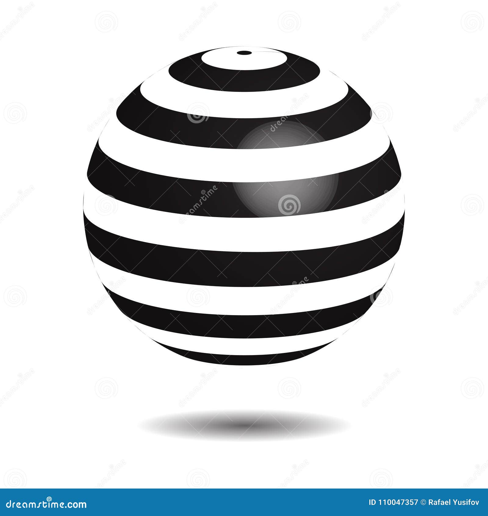 Abstract Circle Logo Design,3D Globe Spiral Vector. Stock Vector ...