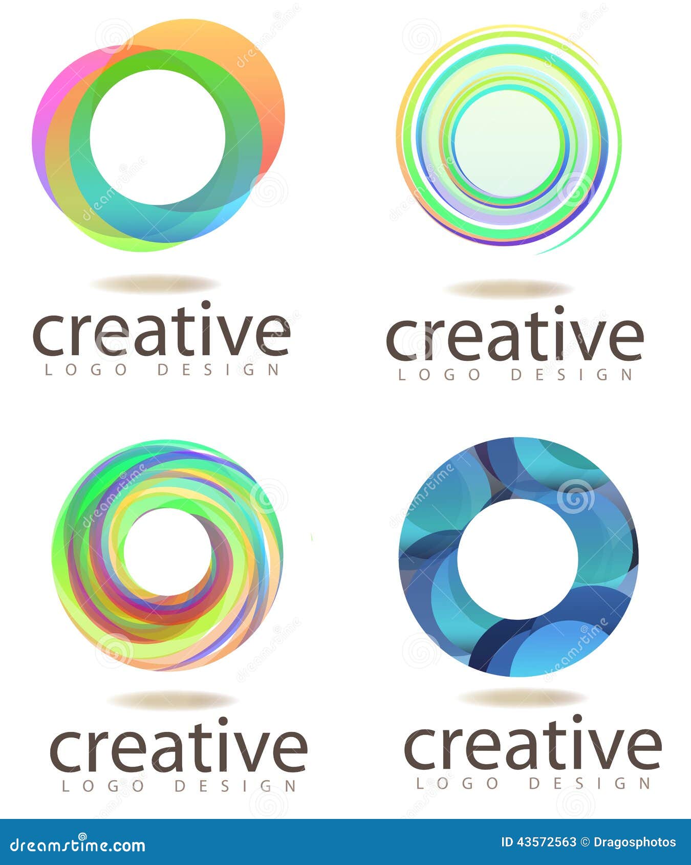 Abstract circle logo stock illustration. Illustration of logotype ...