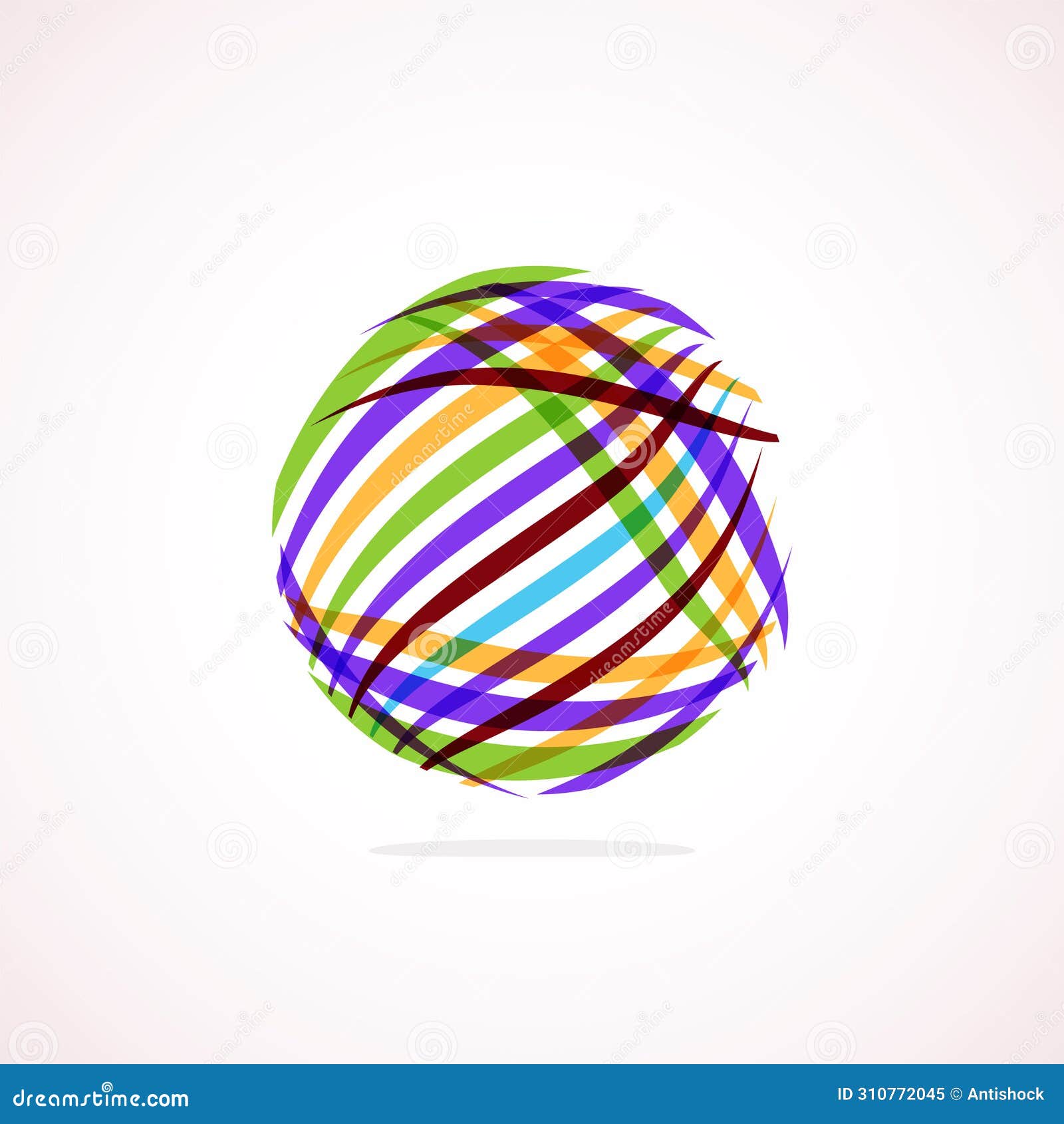 Abstract Circle Logo - Minimalist Emblem, Timeless and Universal Shape ...