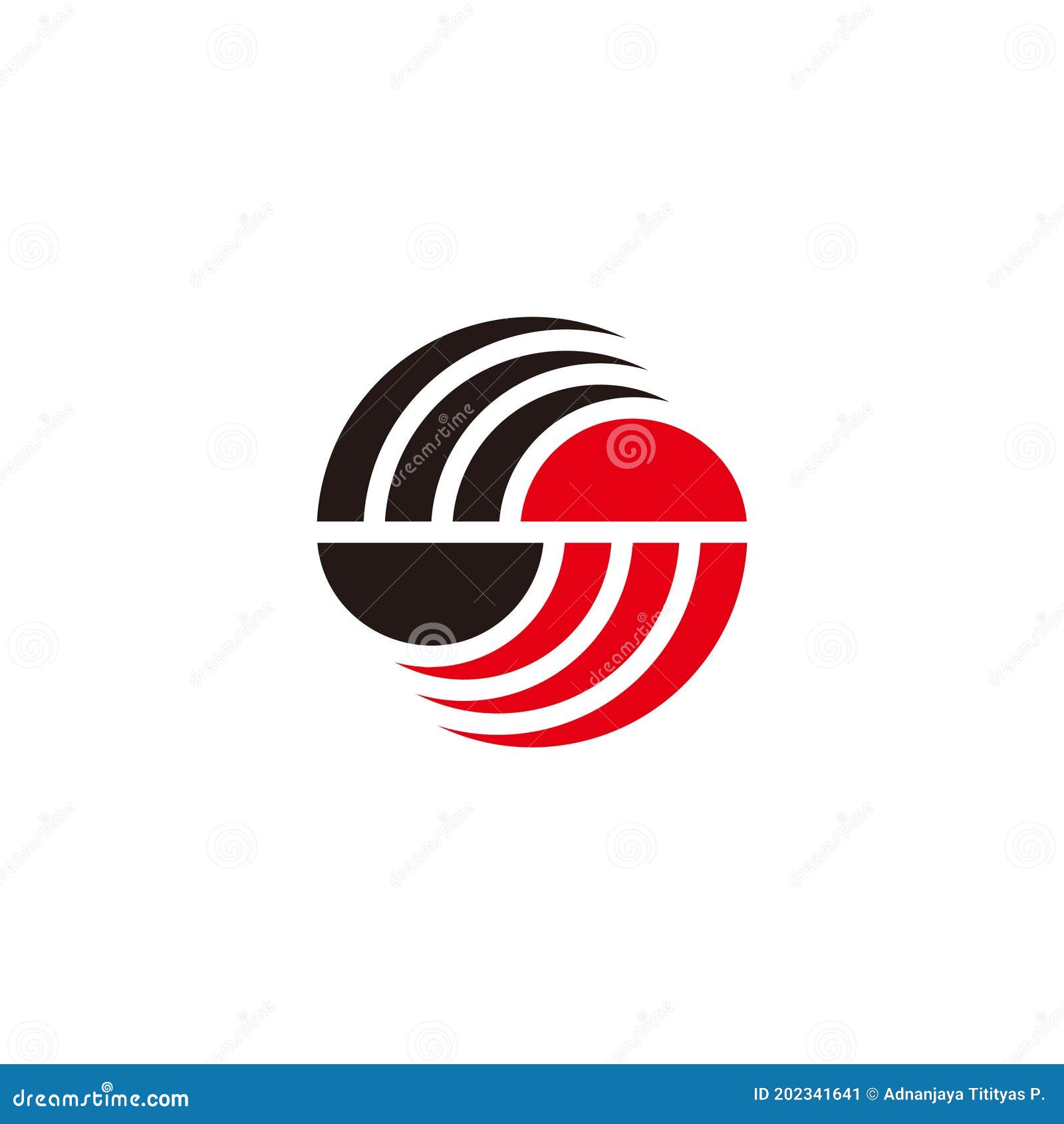 Abstract Circle Motion Rotation Design Symbol Logo Vector Rota Stock ...