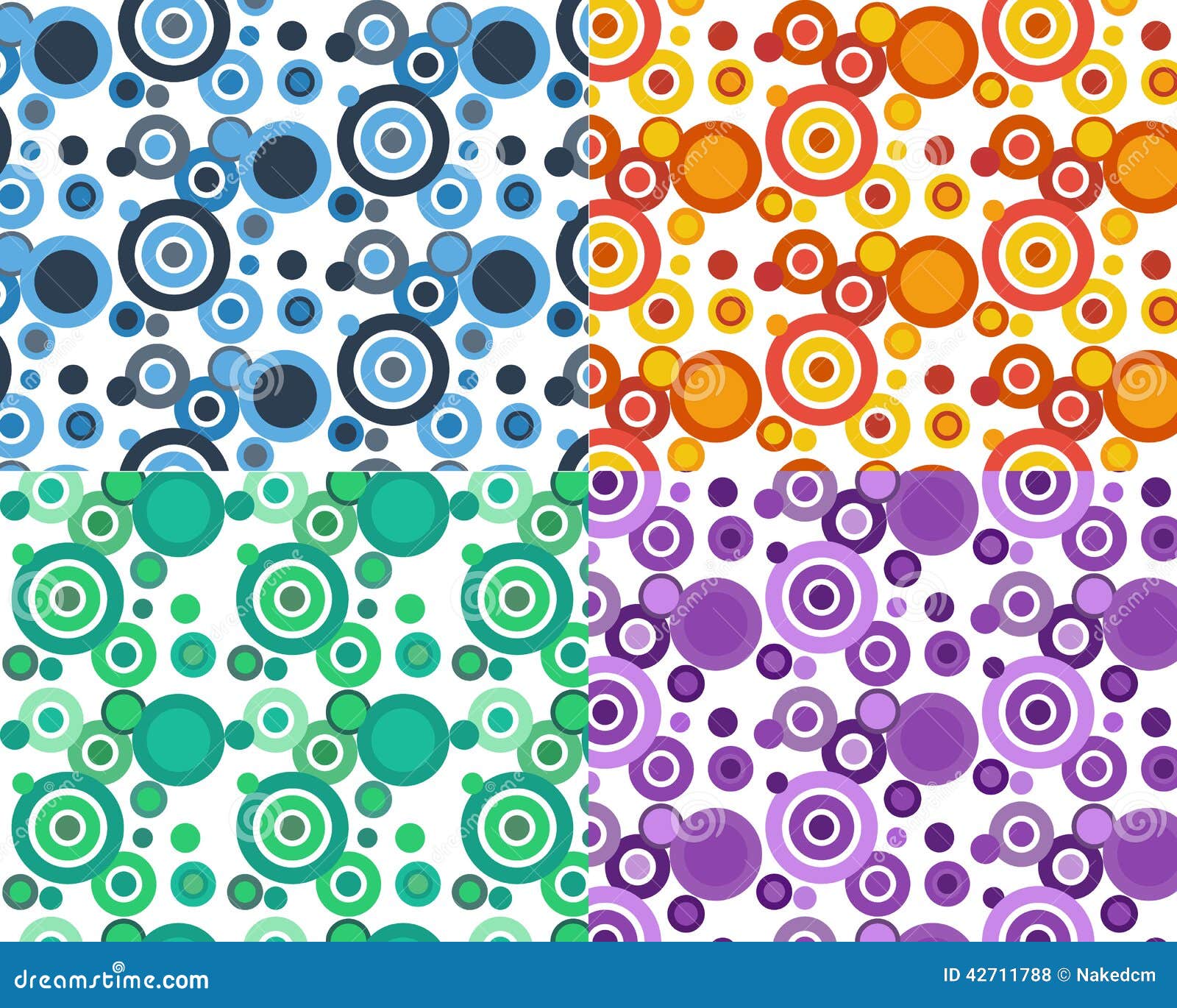 Abstract Circle Pattern Background Stock Vector - Illustration of ...