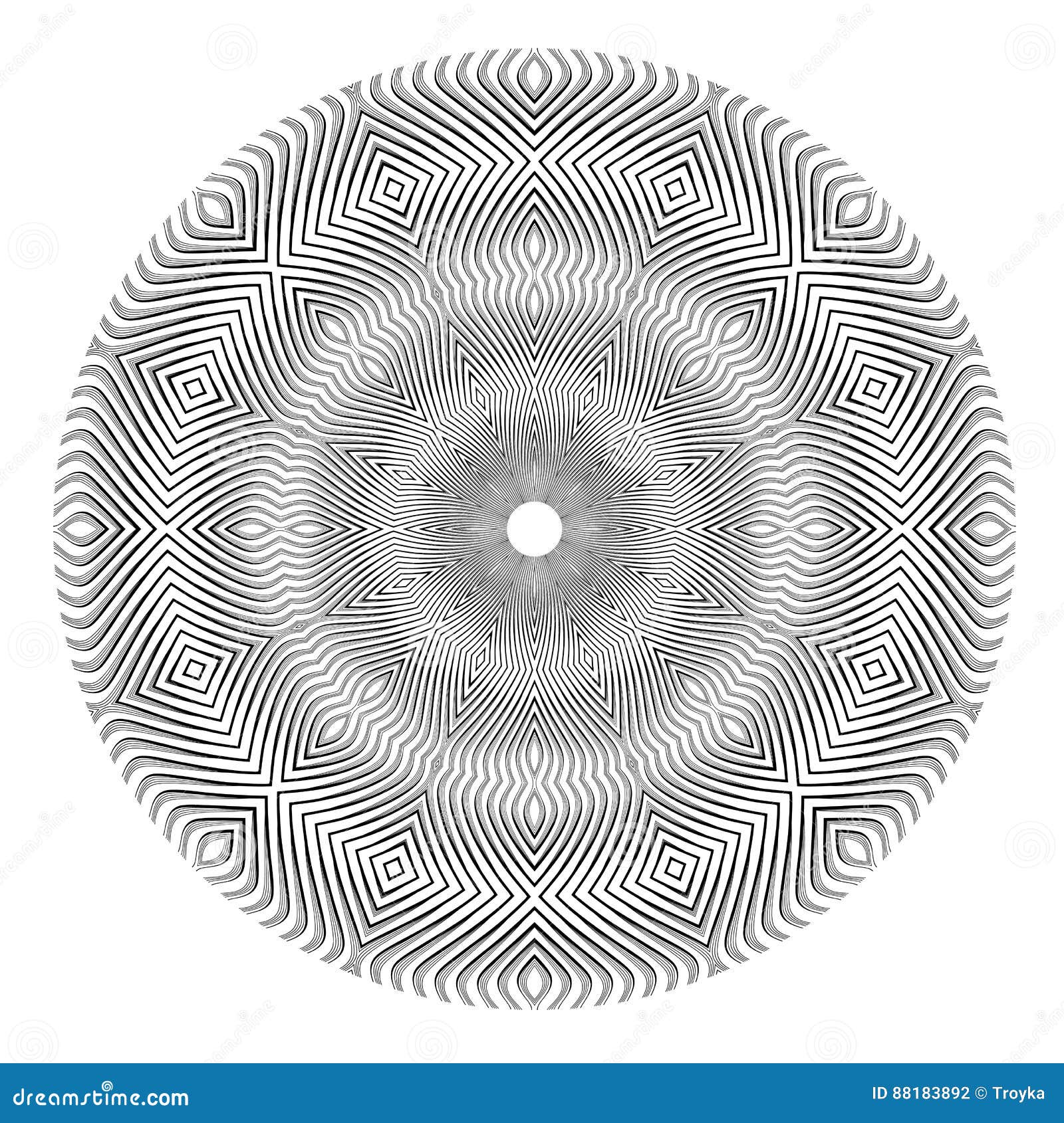 Abstract circle pattern. stock vector. Illustration of textured - 88183892