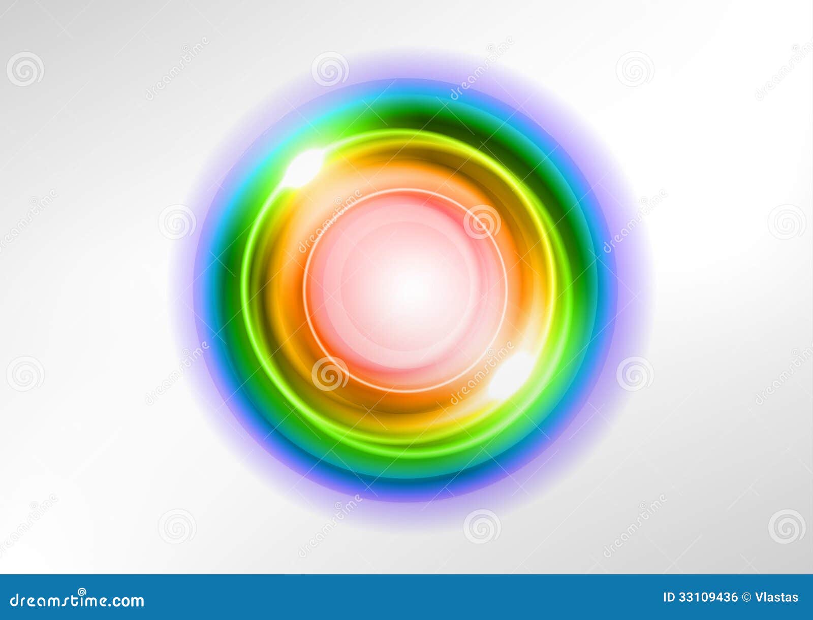 Abstract circle stock vector. Illustration of pattern - 33109436