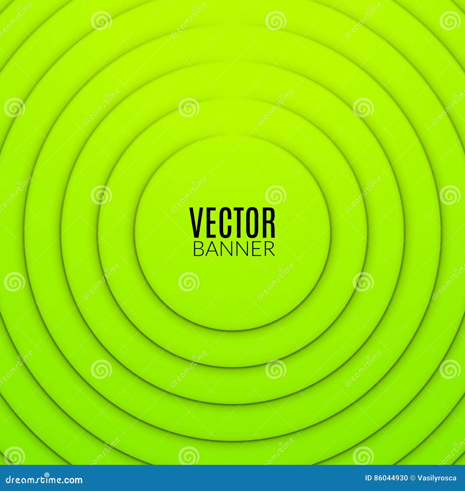 Abstract Circle Round Wave Design Template. Colorful Swirl Layout Stock ...