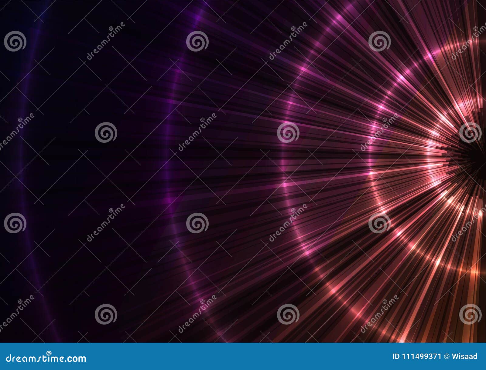 Circle Radiation Abstract Sheet Layer Background Stock Vector ...