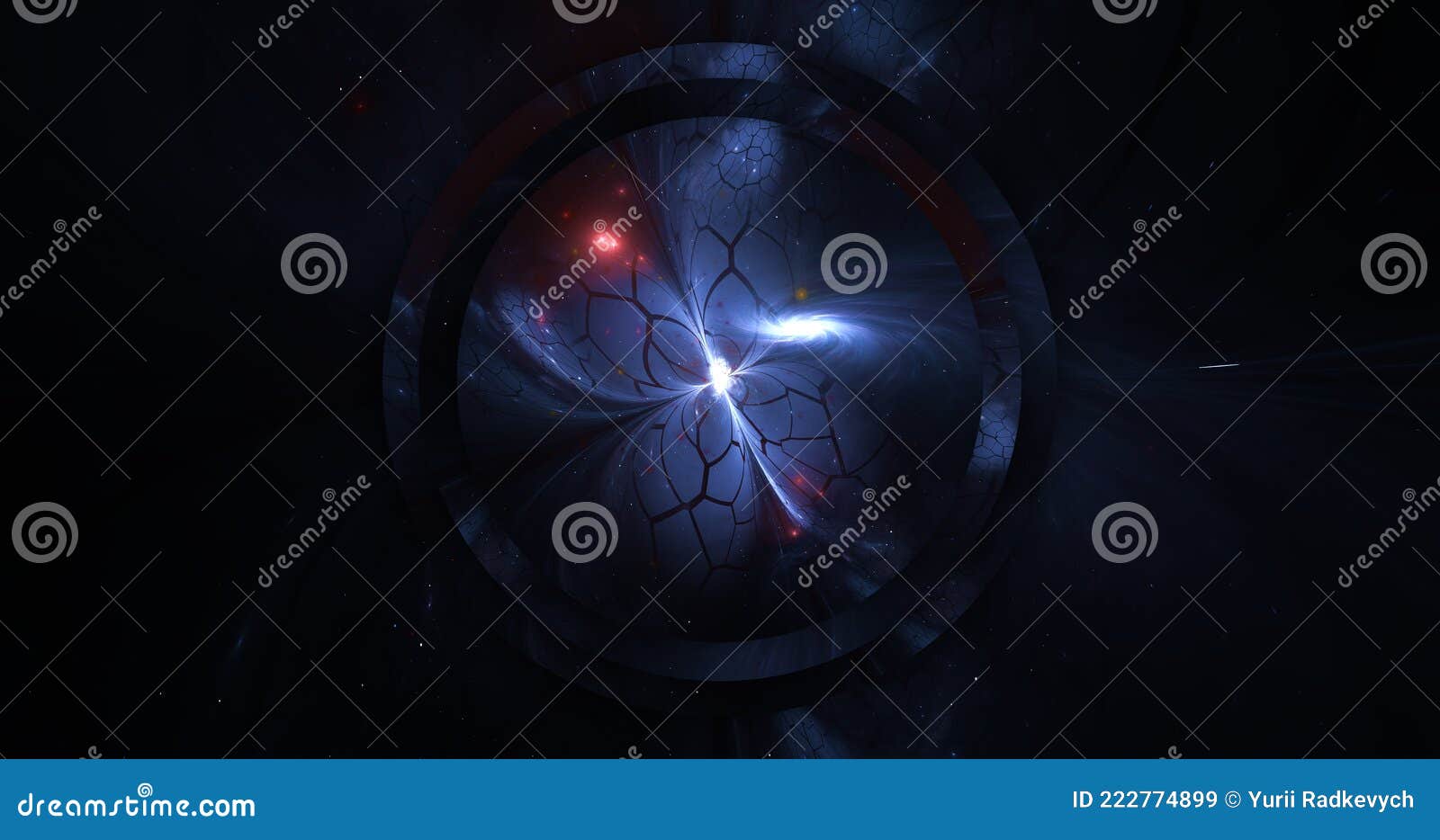 Abstract Circle Space Background #13 Stock Illustration - Illustration ...