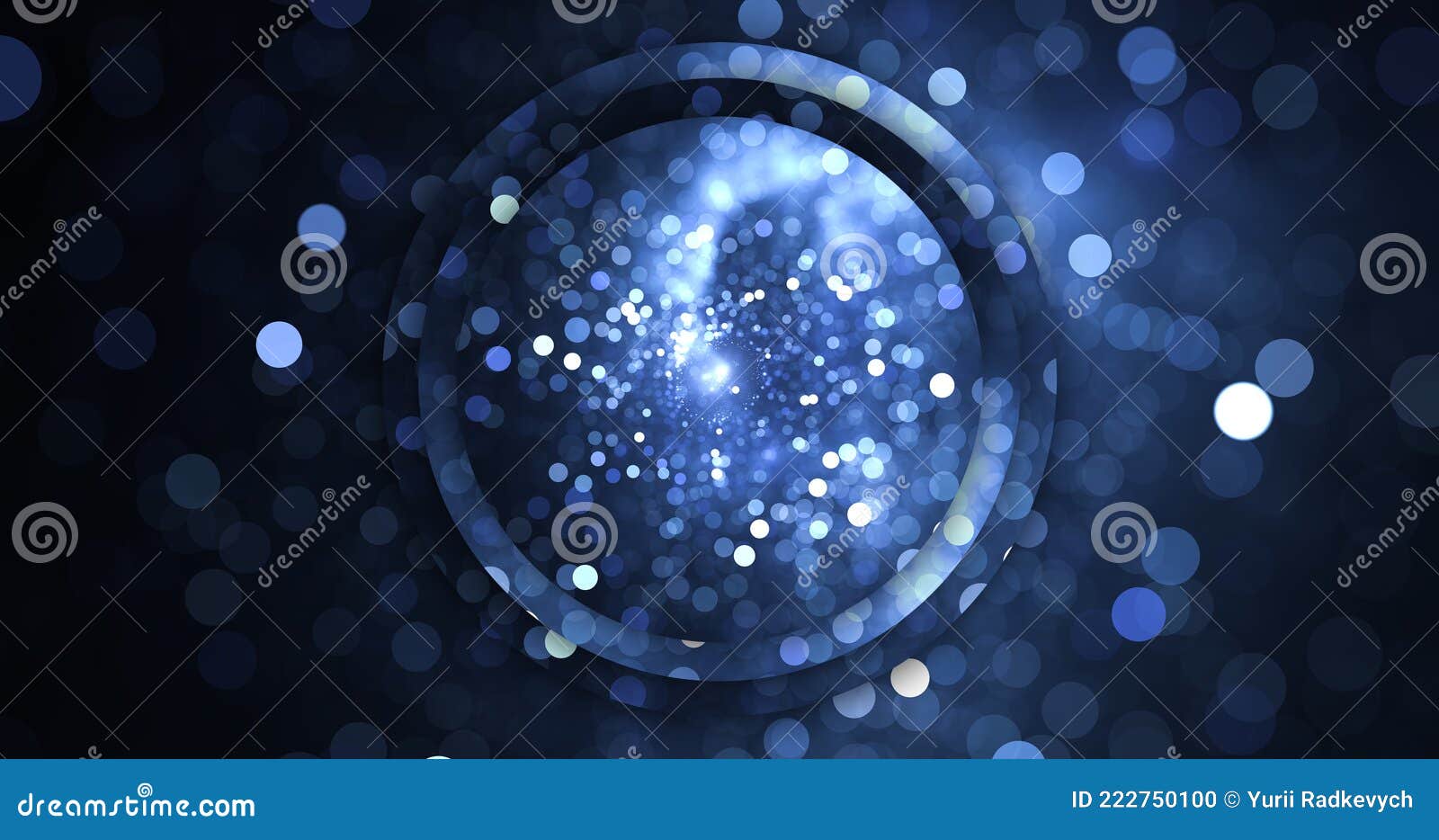 Abstract Circle Space Background #8 Stock Illustration - Illustration ...