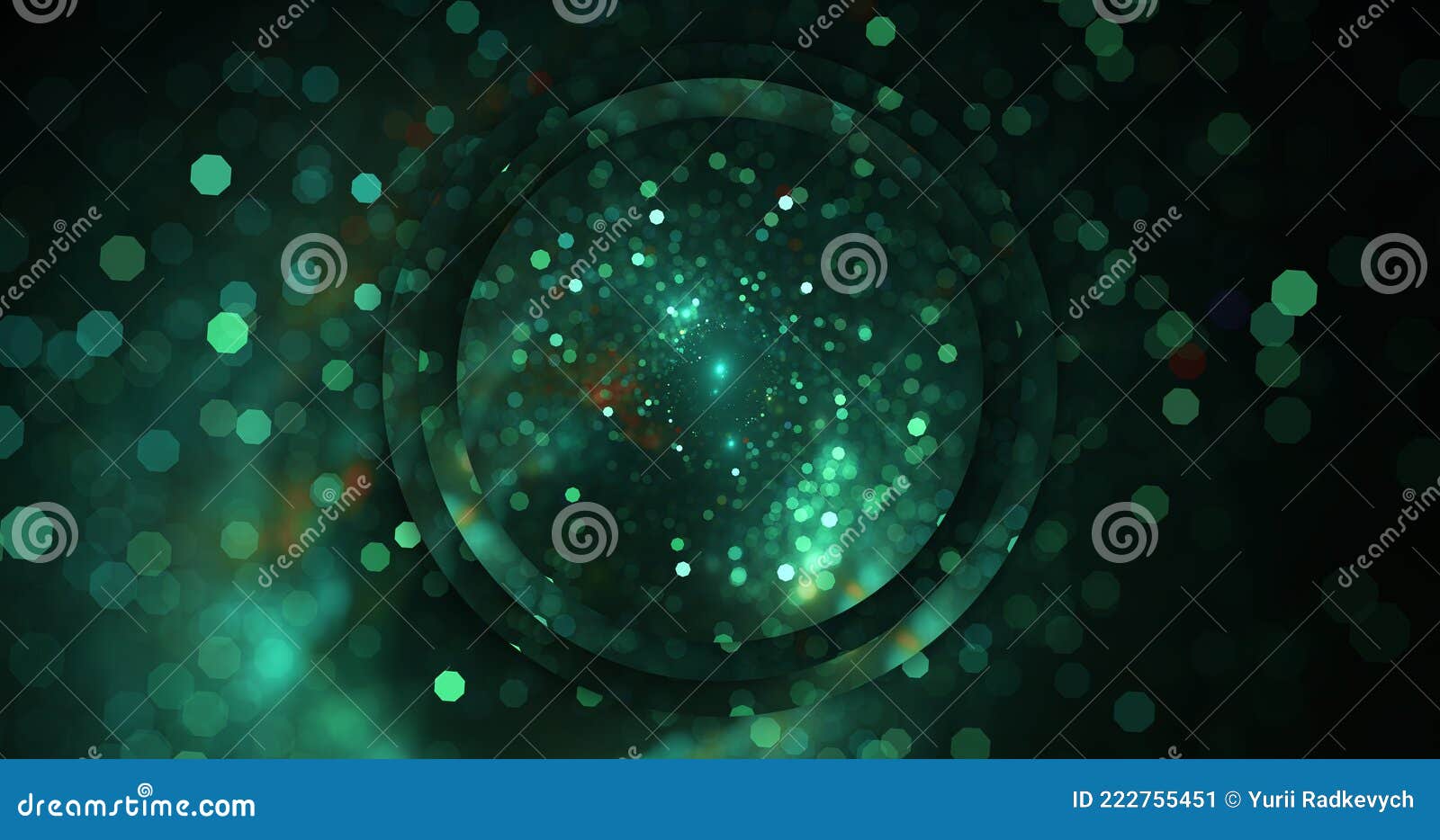 Abstract Circle Space Background #26 Stock Illustration - Illustration ...