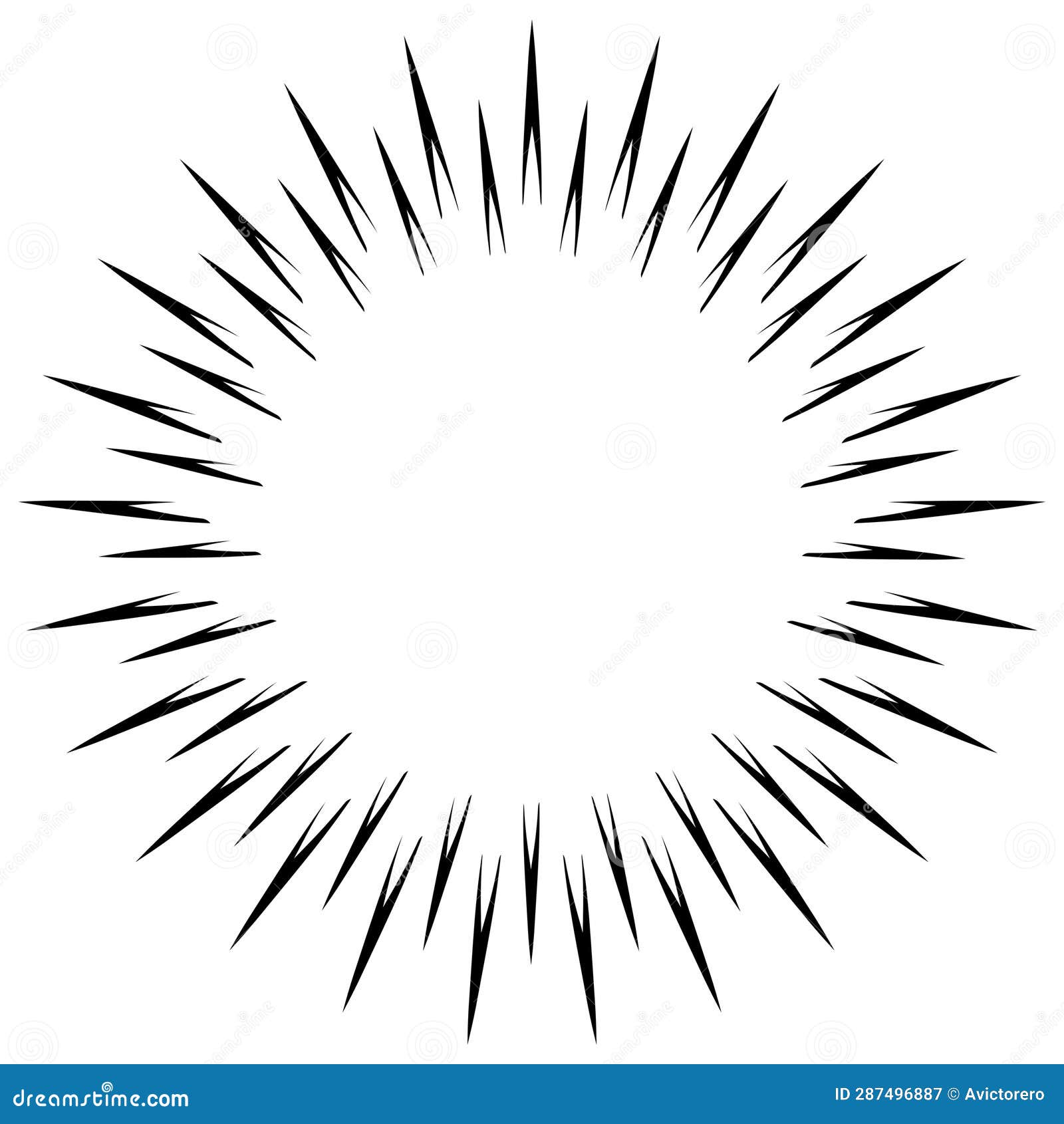Abstract Circle with Spikes Design Element Logo Stock Vector ...