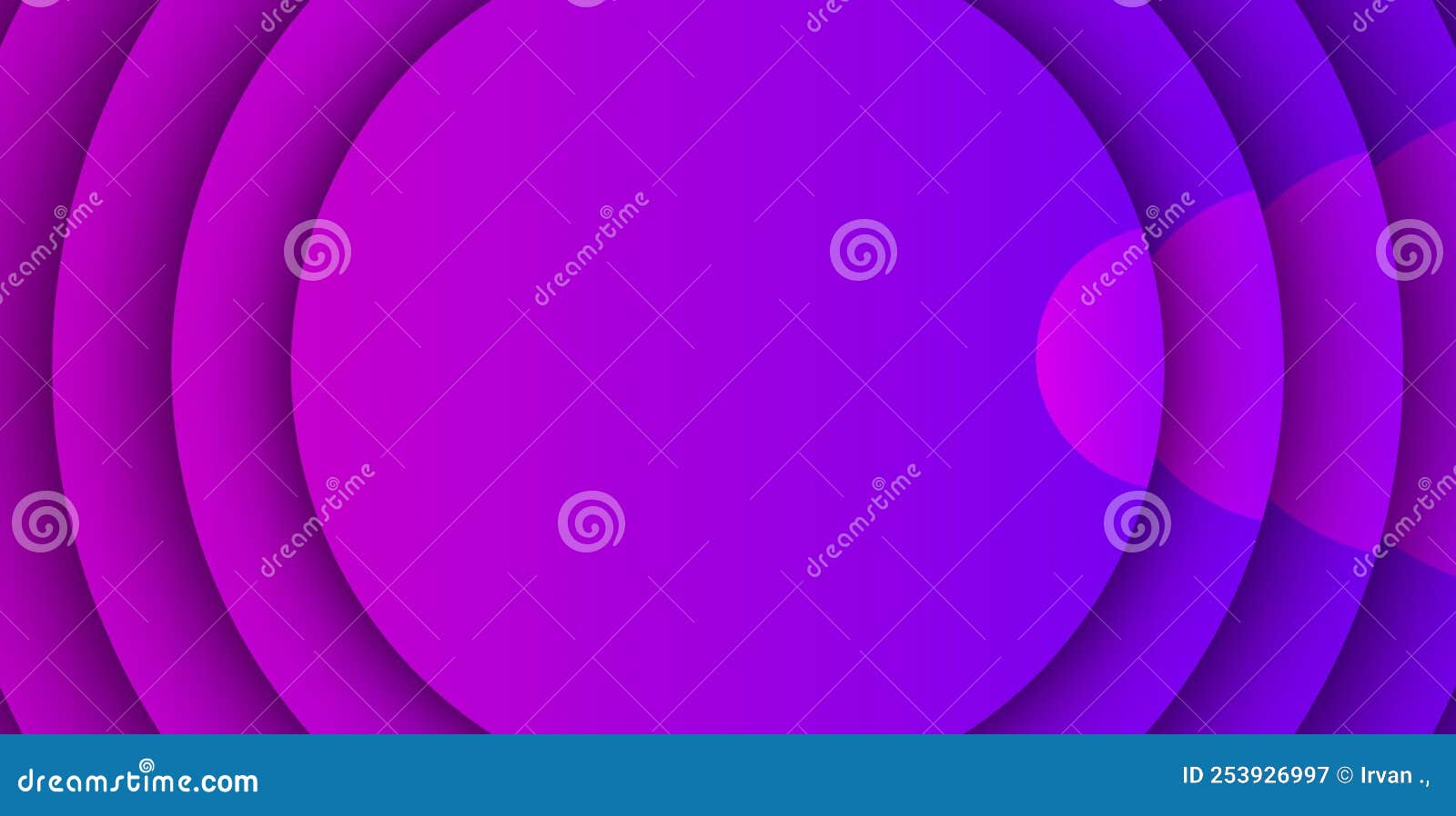 Abstract Circle Stack with Purple Collor Stock Illustration ...