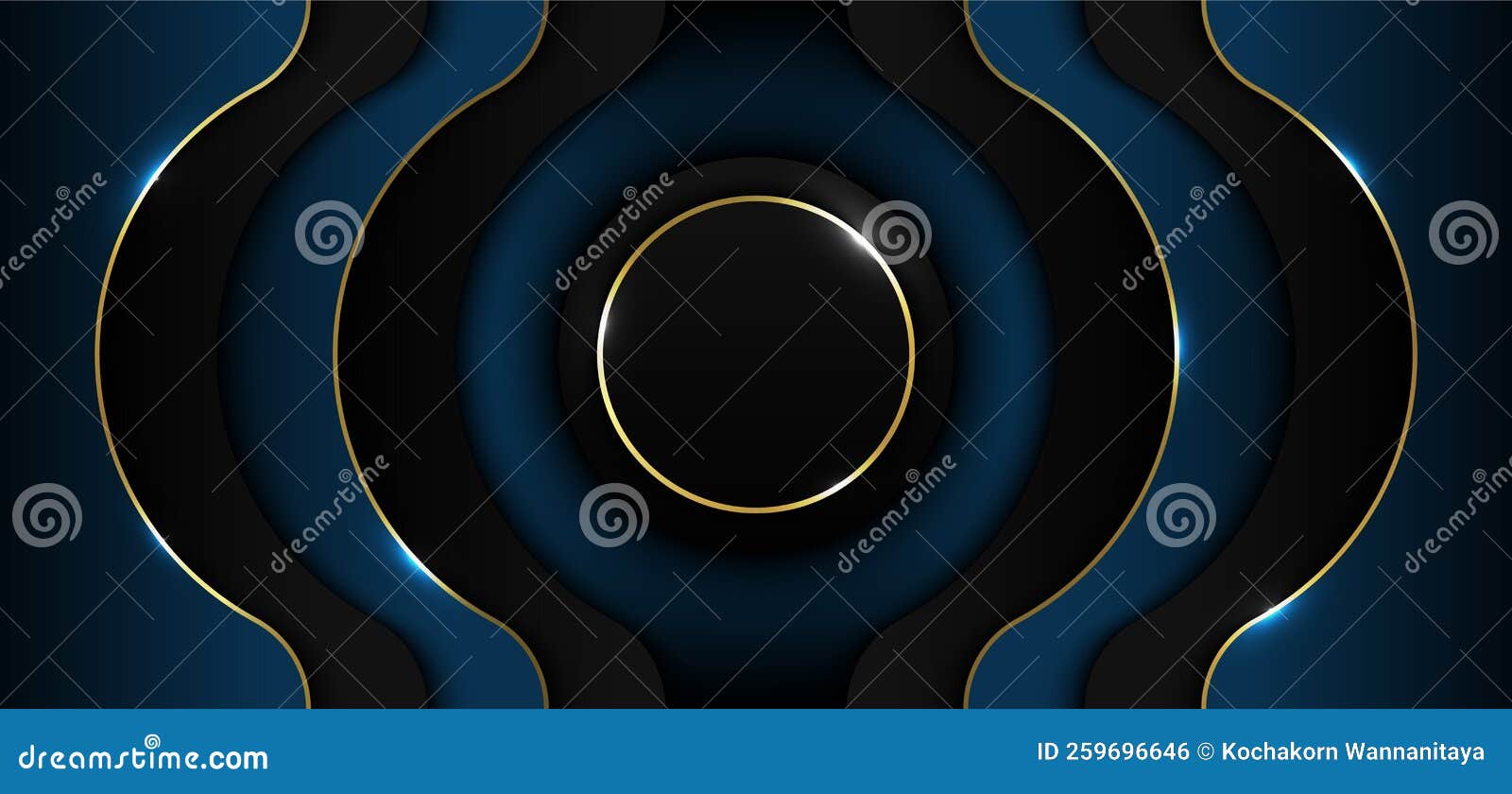 Abstract Circle Template Design of Luxury Decorative Template ...