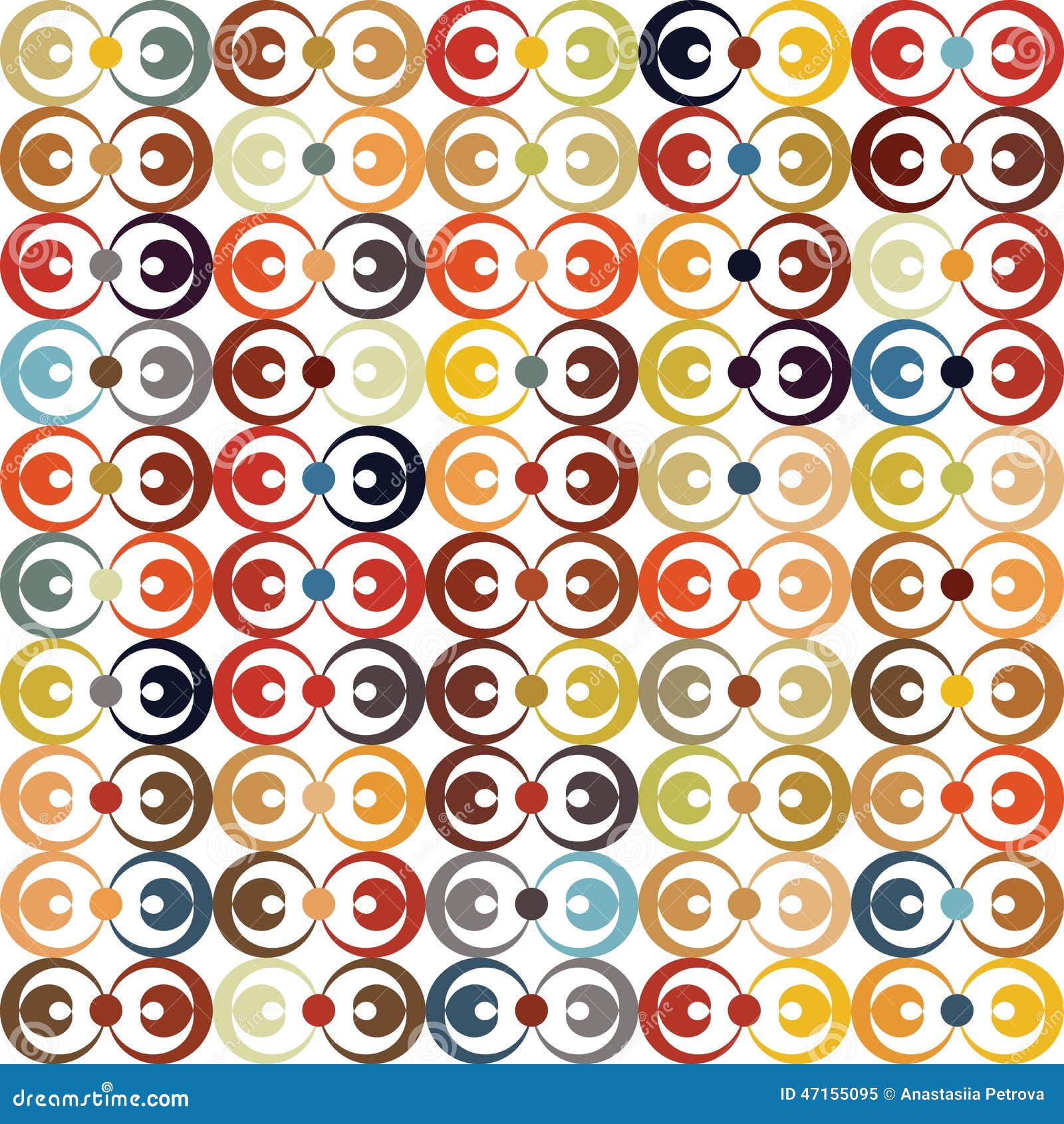 Abstract Circle Vector Textured Pattern Stock Vector - Illustration of ...