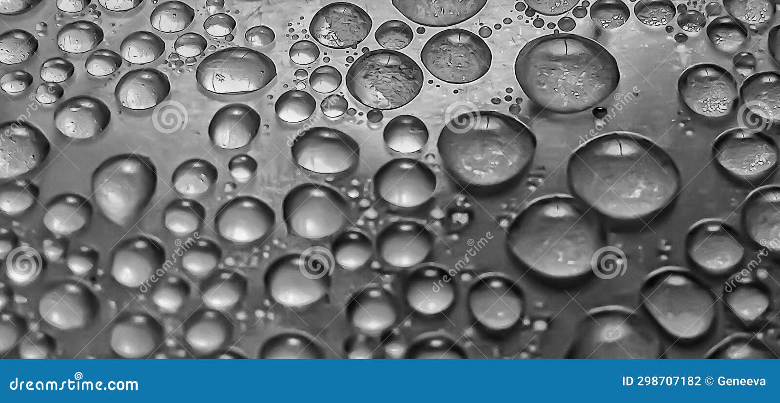 Abstract Circle Water Drop Pattern on Grey Background Stock Photo ...