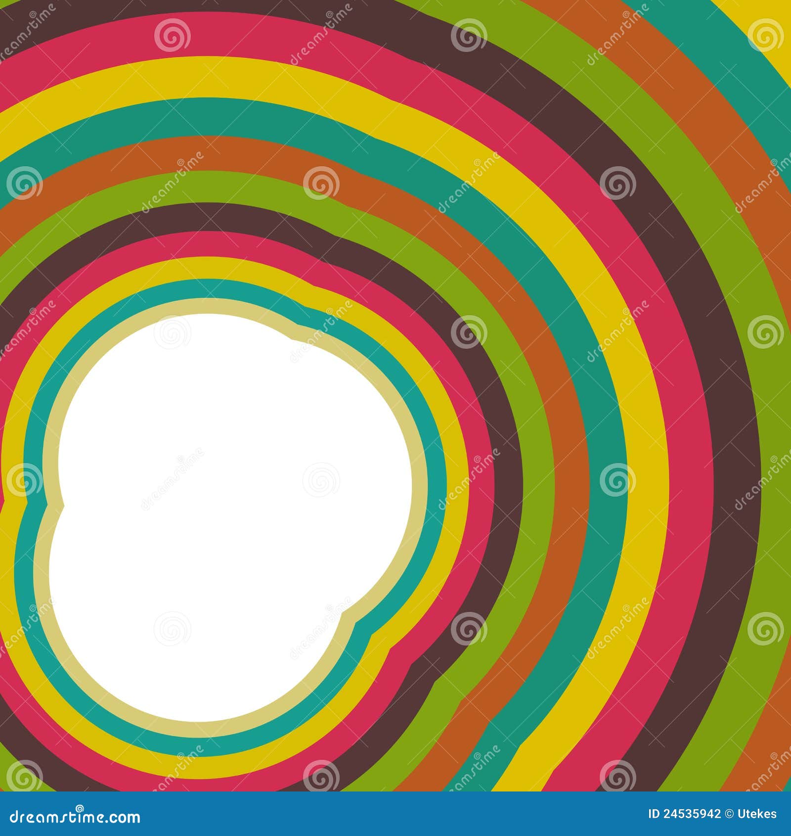 Abstract circles. stock vector. Illustration of graphic - 24535942