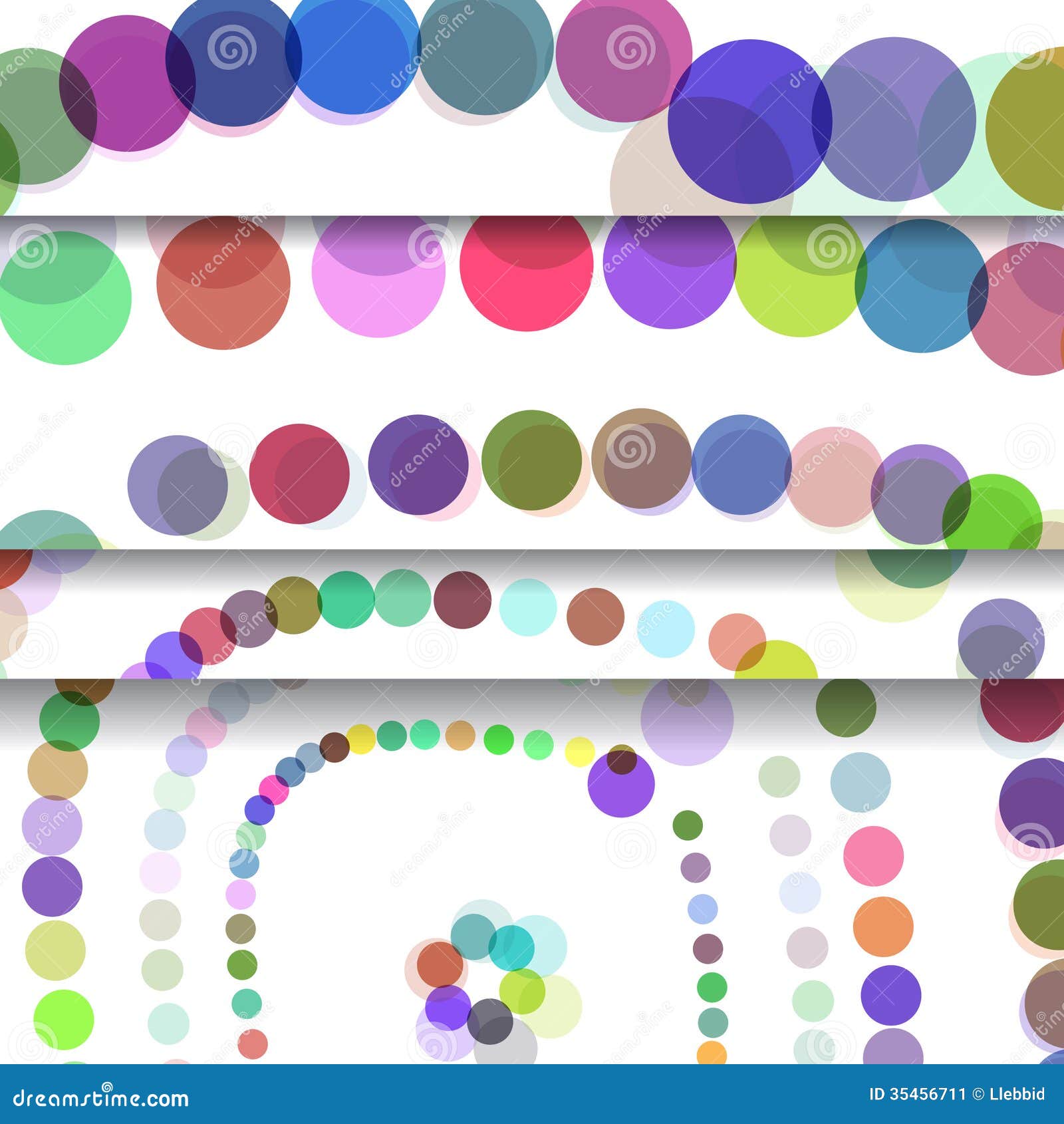 Abstract Circles Illustration Stock Vector - Illustration of element ...