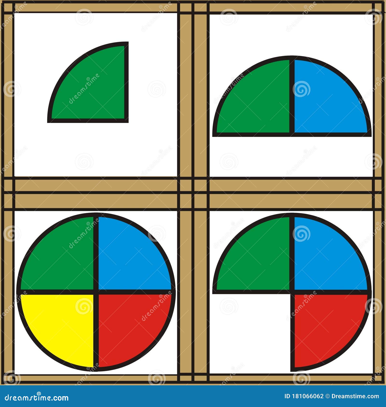 Abstract Circles in Mathematics that Look Elegant Stock Vector ...