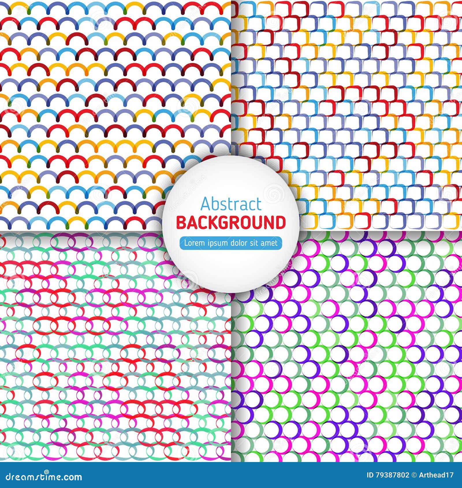 Abstract circles texture stock vector. Illustration of design - 79387802