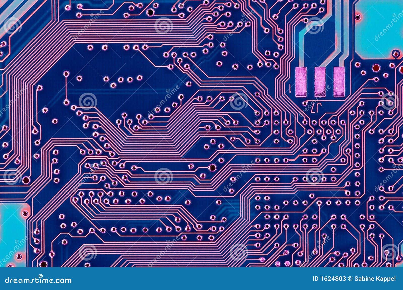 Abstract circuit board stock image. Image of technology - 1624803