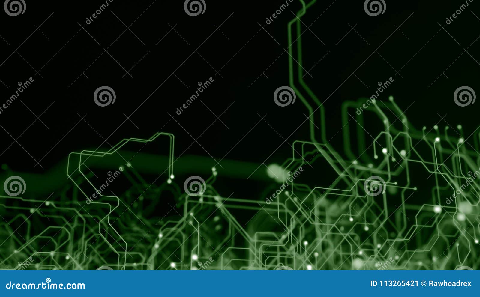 Abstract Circuit Board Animation. Stock Video - Video of idea ...