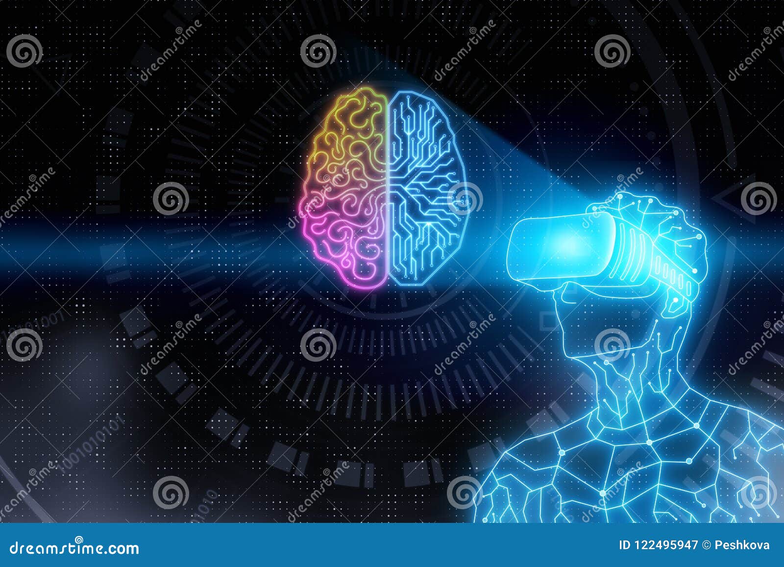 Technology, Future and Device Concept Stock Image - Image of ...