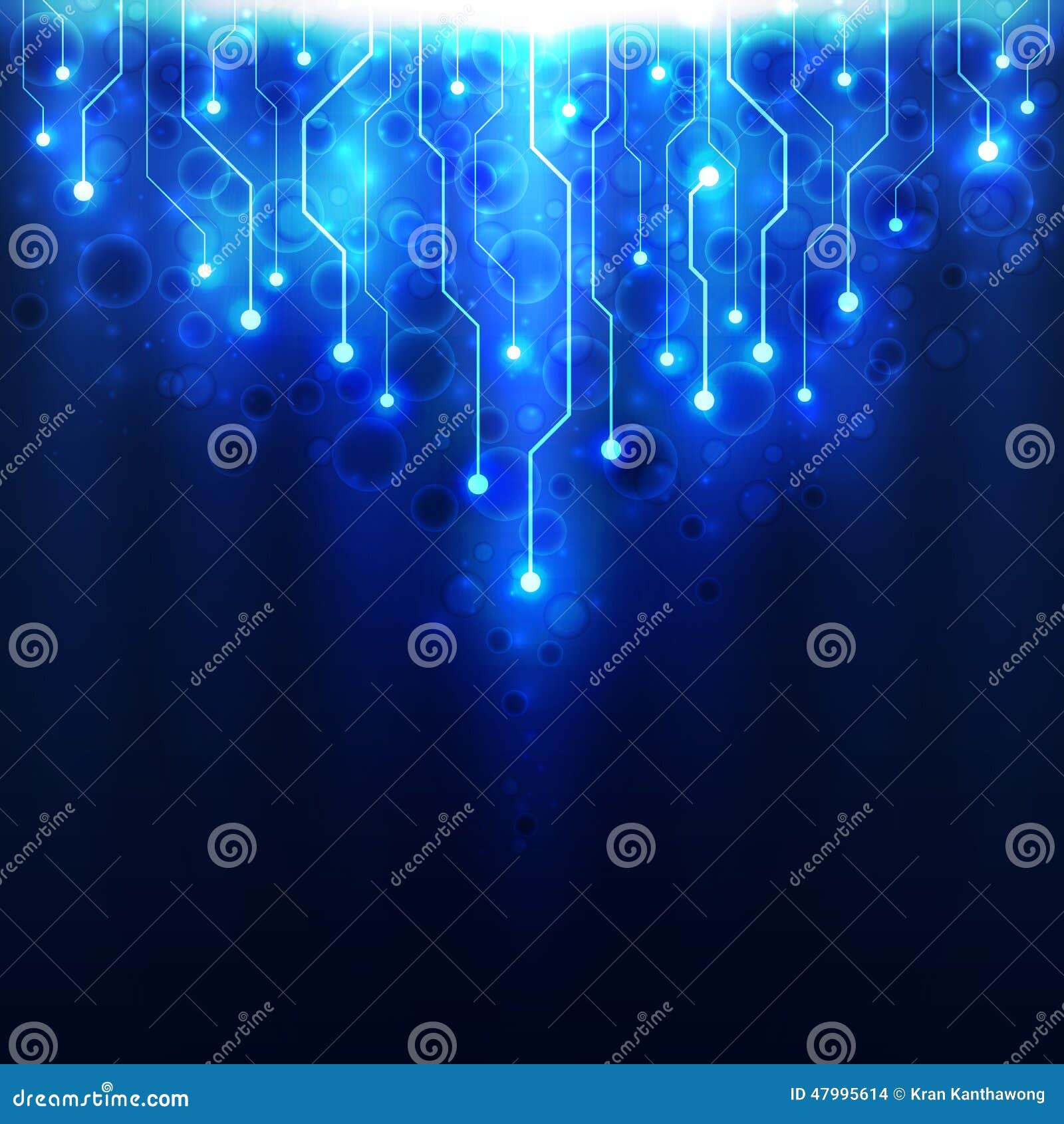 Abstract Circuit Technology Background, Vector Illustration Stock ...