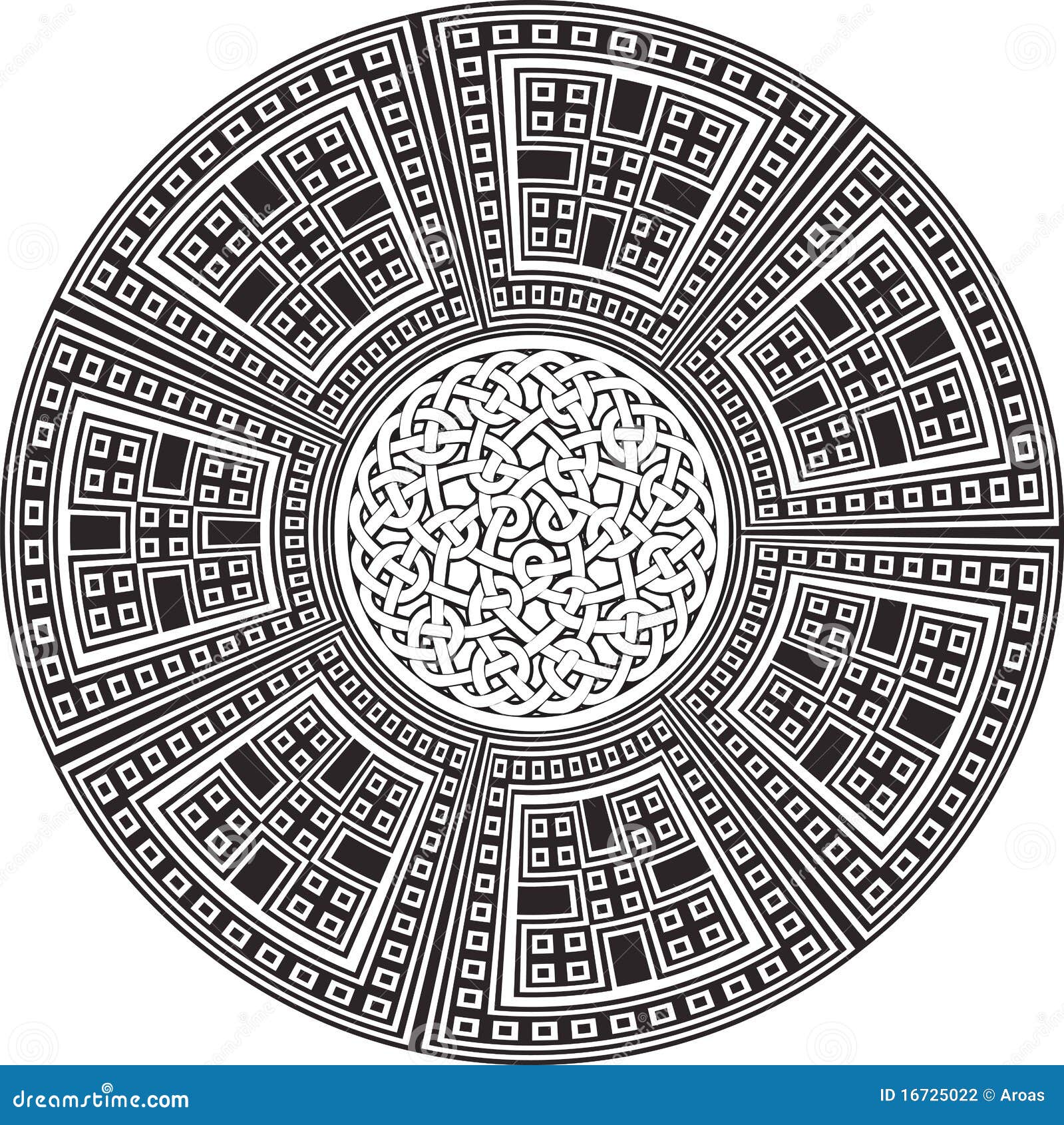 Abstract Circular Background Stock Vector - Illustration of ...