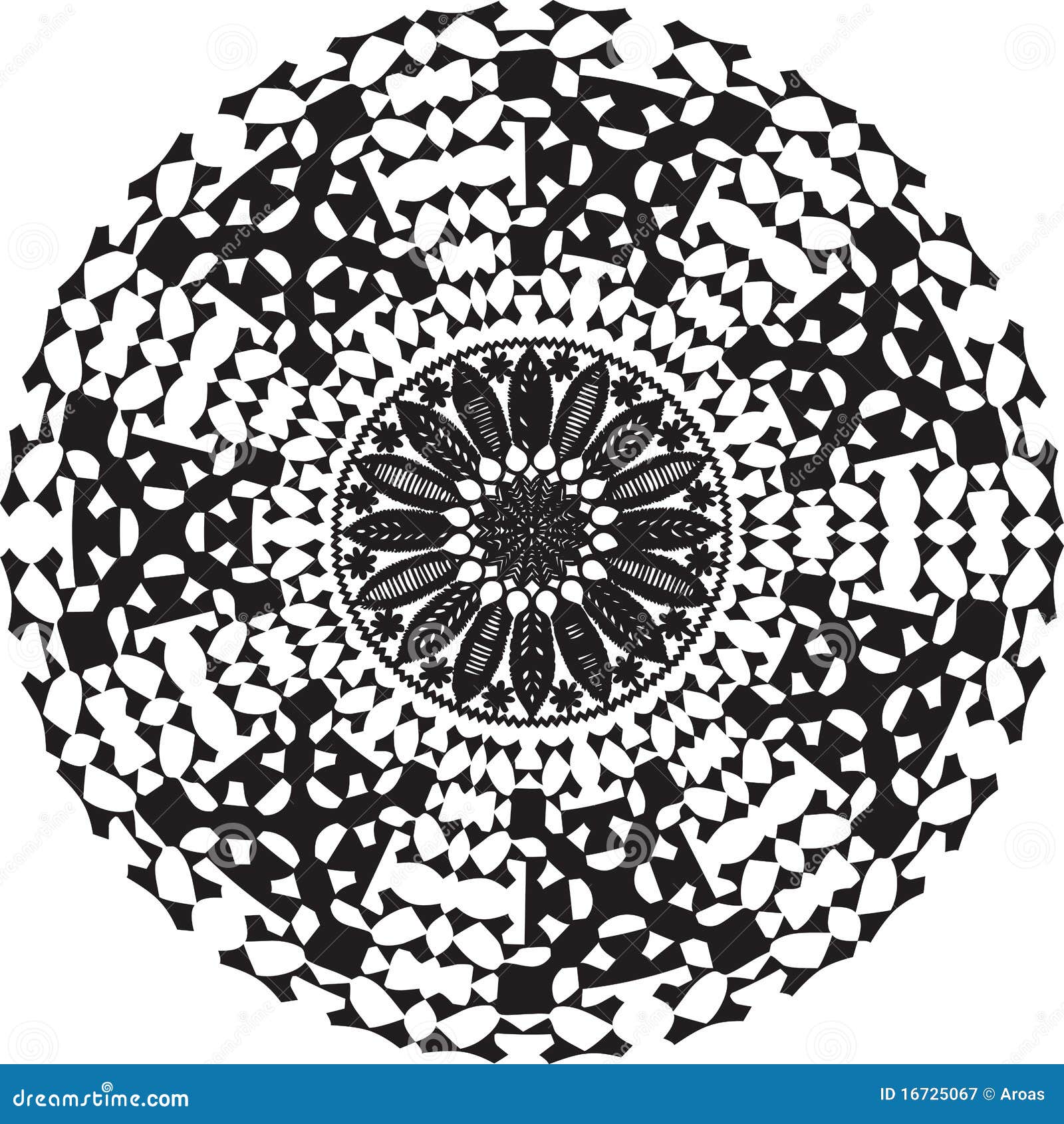 Abstract Circular Background Stock Vector - Illustration of abstract ...