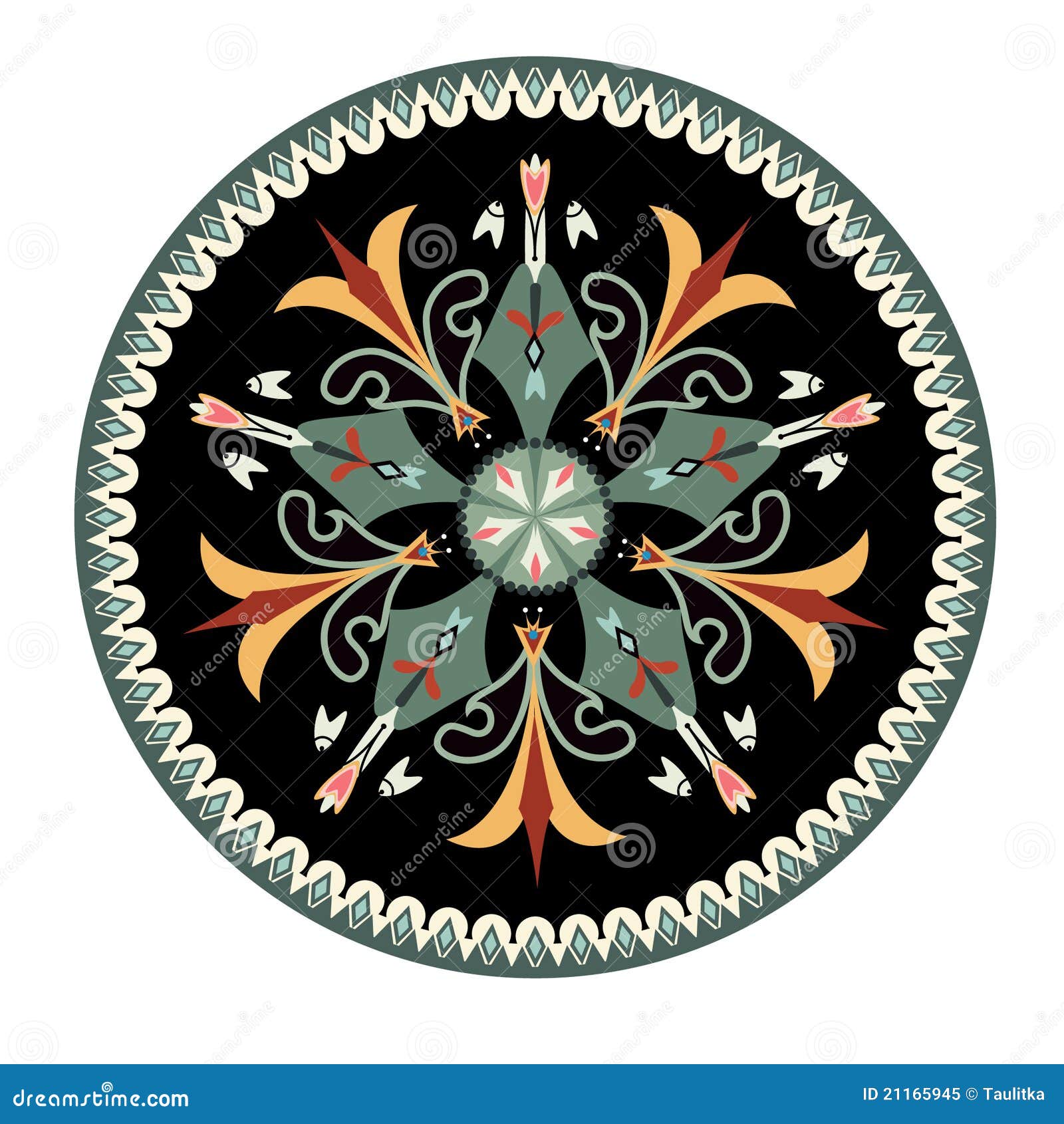 Abstract Circular Background Stock Vector - Illustration of artwork ...