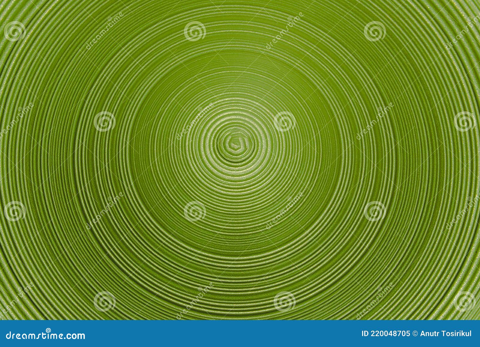 Abstract Circular Background with Perspective, Empty Green Round ...