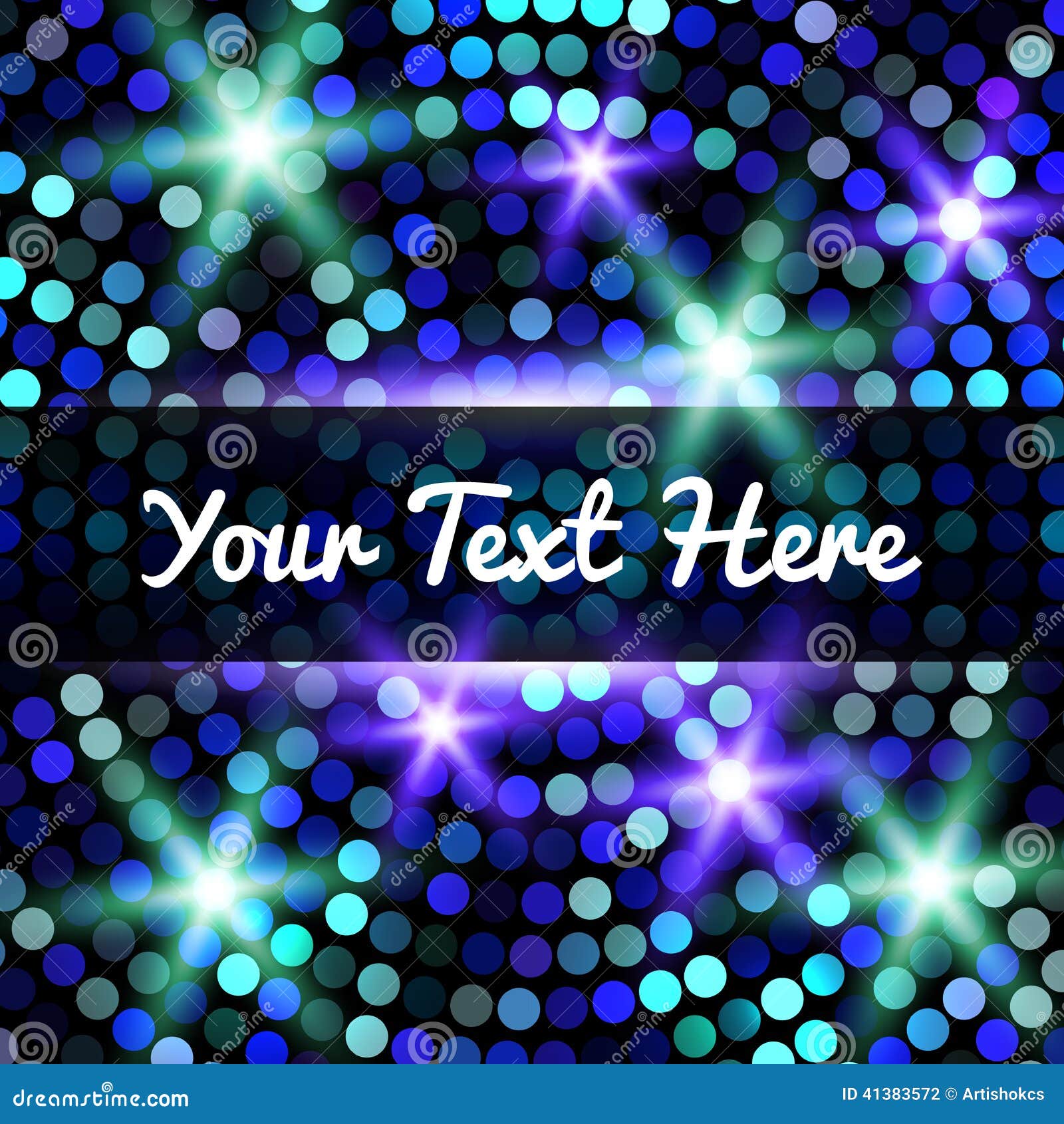 Abstract Circular Colorful Party Background. Stock Vector ...