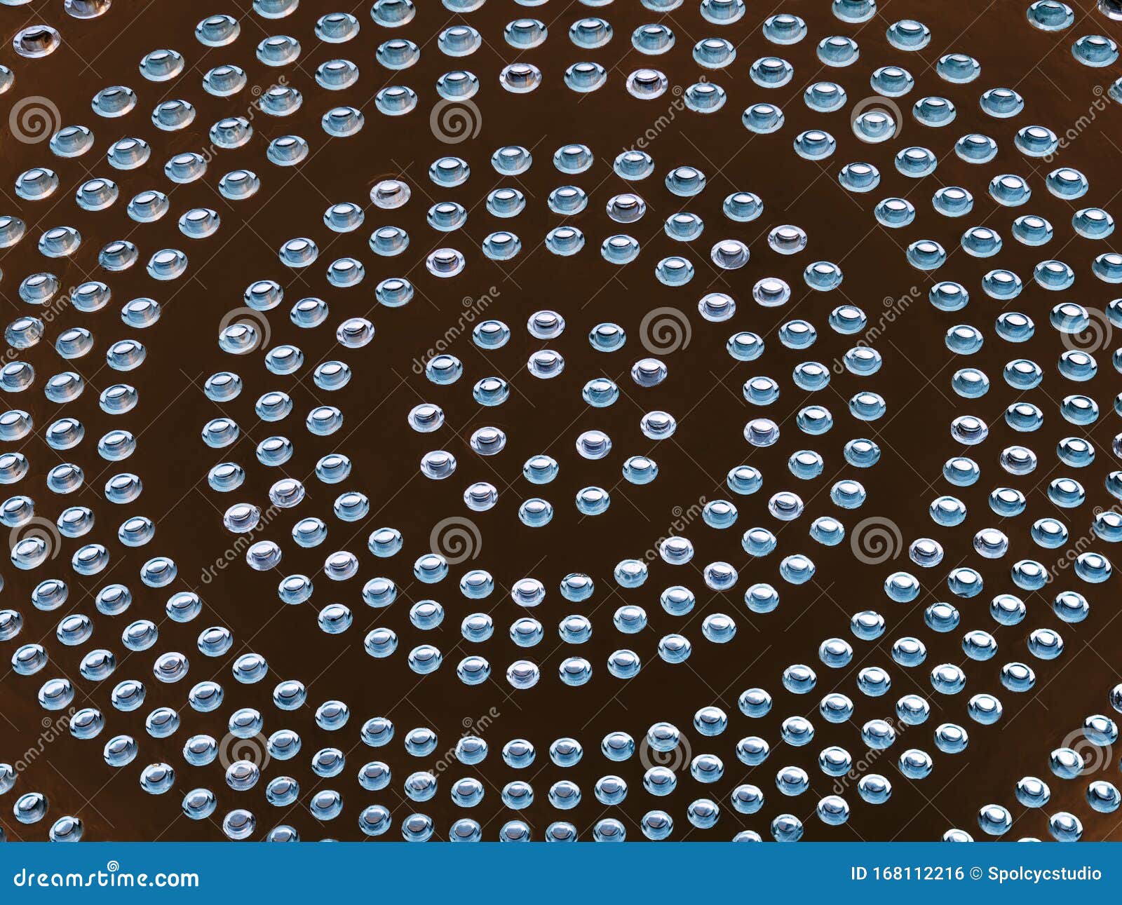 Abstract Circular Dotted Pattern Stock Photo - Image of dotted, detail ...