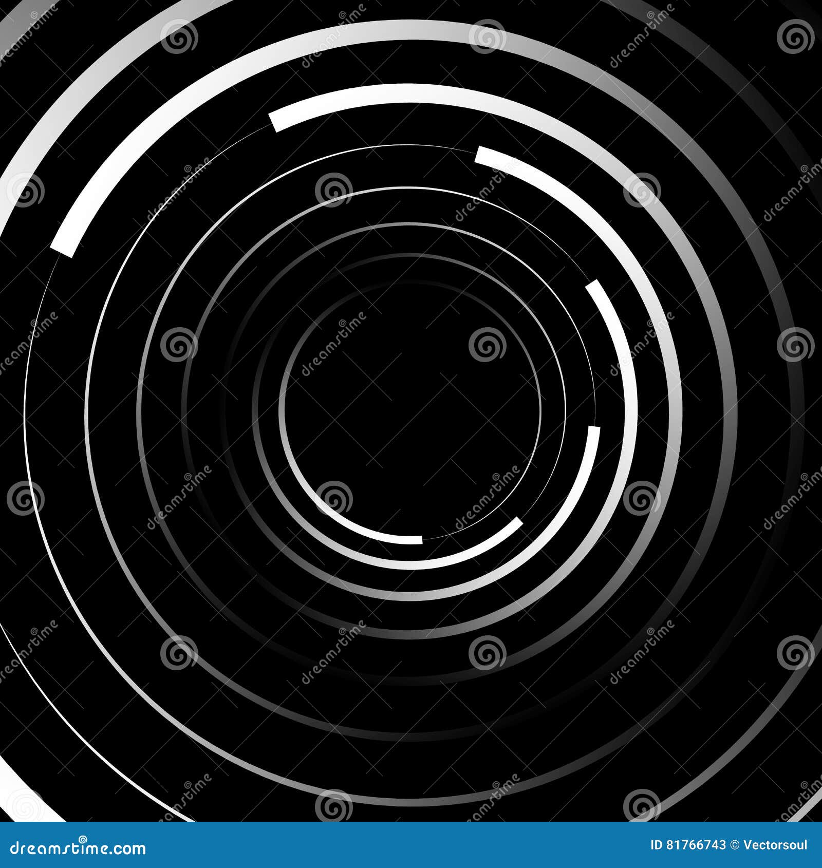 Abstract circular element stock vector. Illustration of abstractionism ...