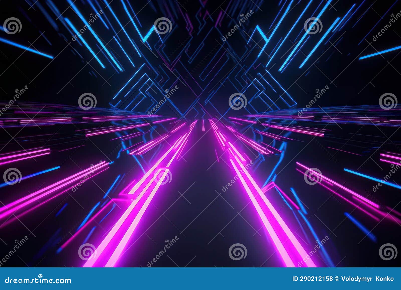 Abstract Circular Geometric Background. Circular Geometric Centric ...