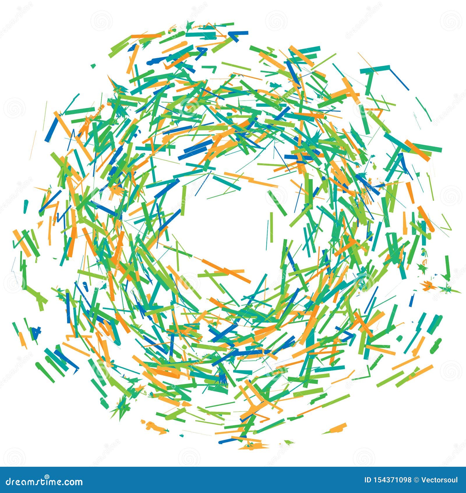 Abstract Circular, Geometric Swirl, Twirl, Spiral Shape. Spiral Design ...