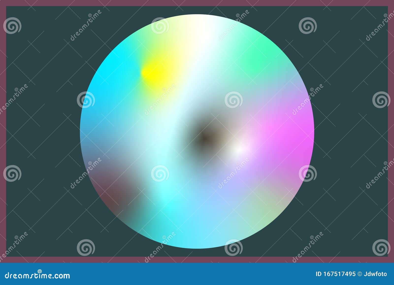 Abstract Circular Gradient stock illustration. Illustration of raster ...