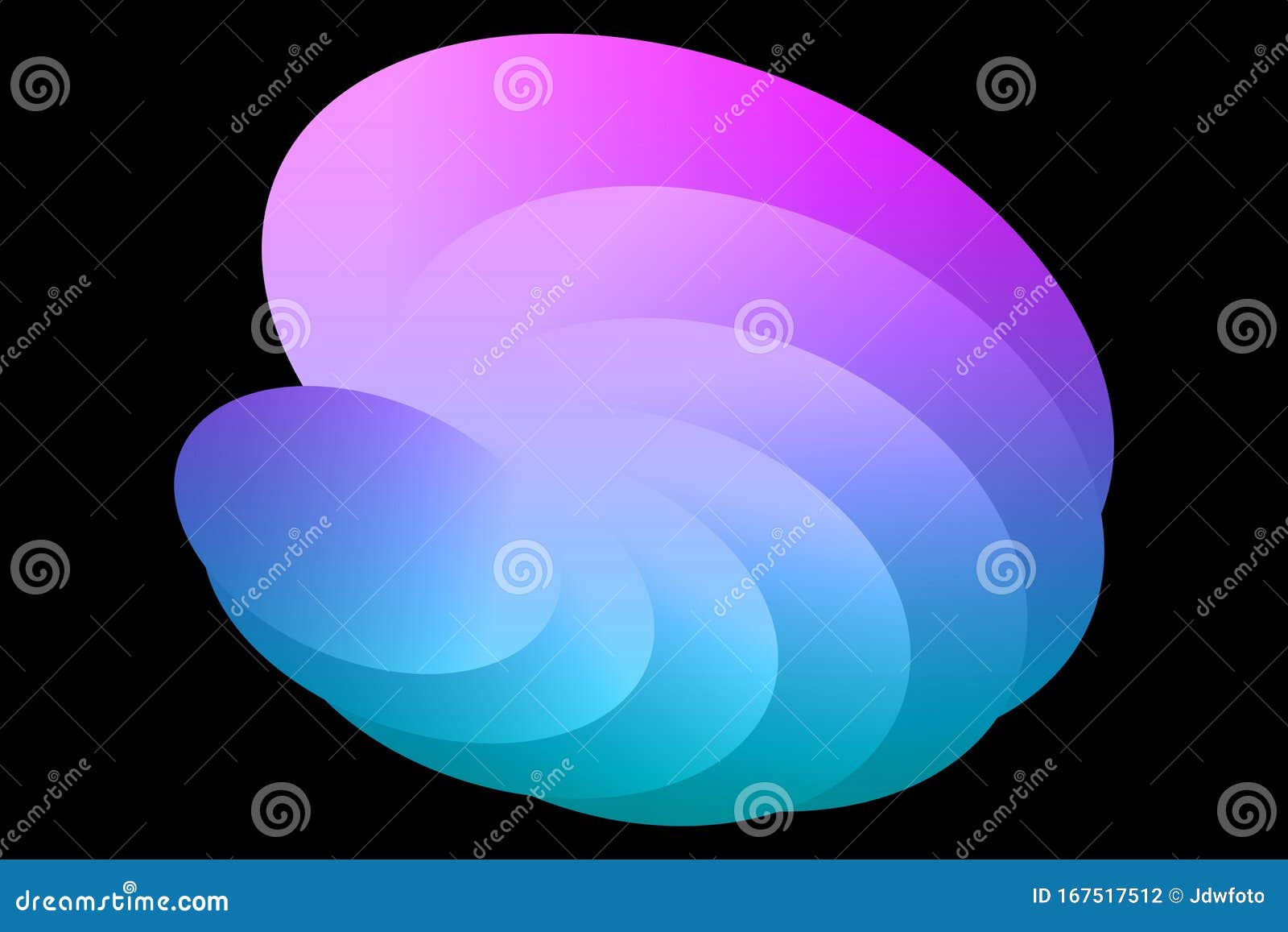 Abstract Circular Gradient stock illustration. Illustration of glow ...